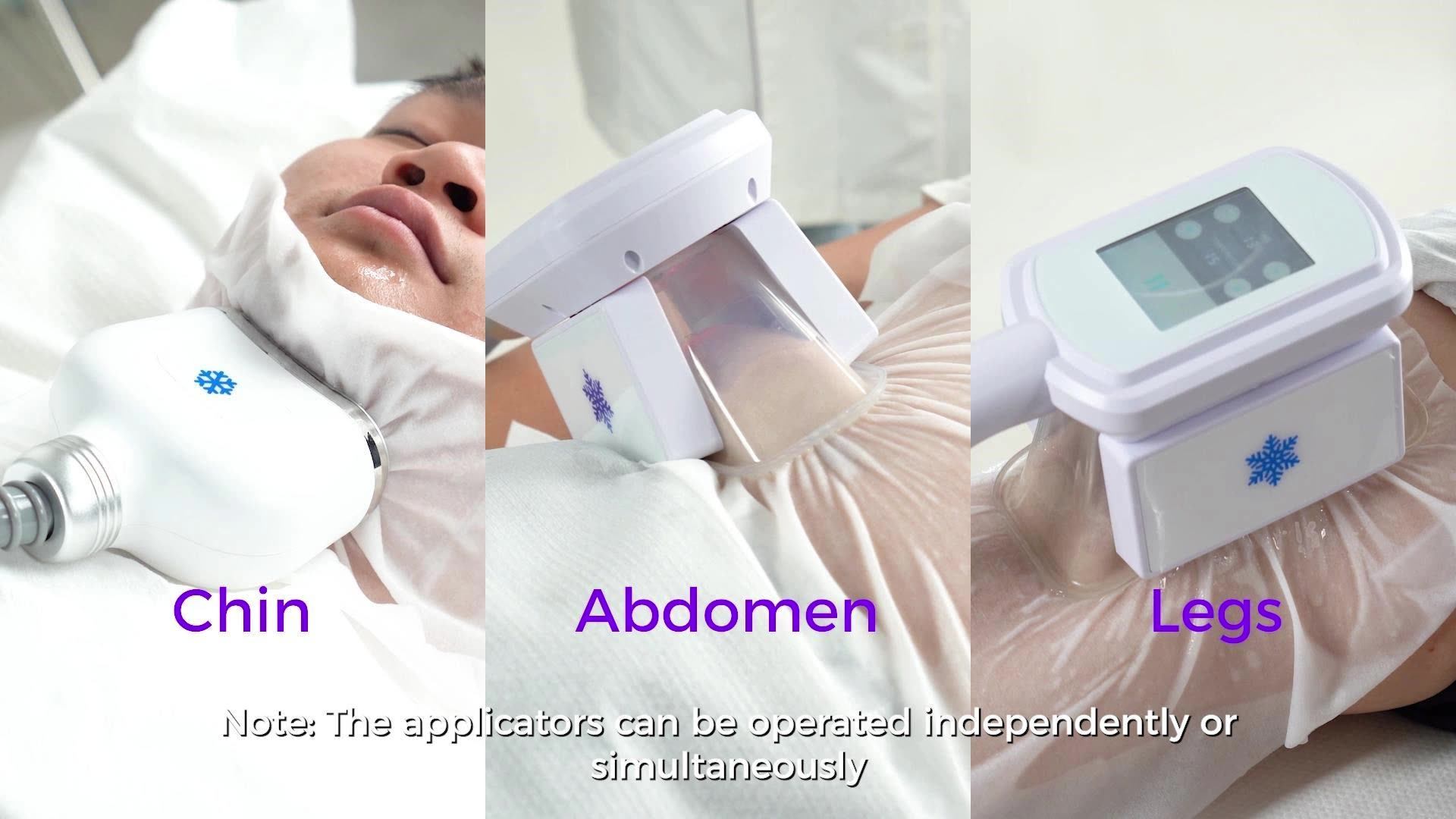 Criolipolisis Cryo Facial Criolipolisis Therapy 3 Handles Cooling ...