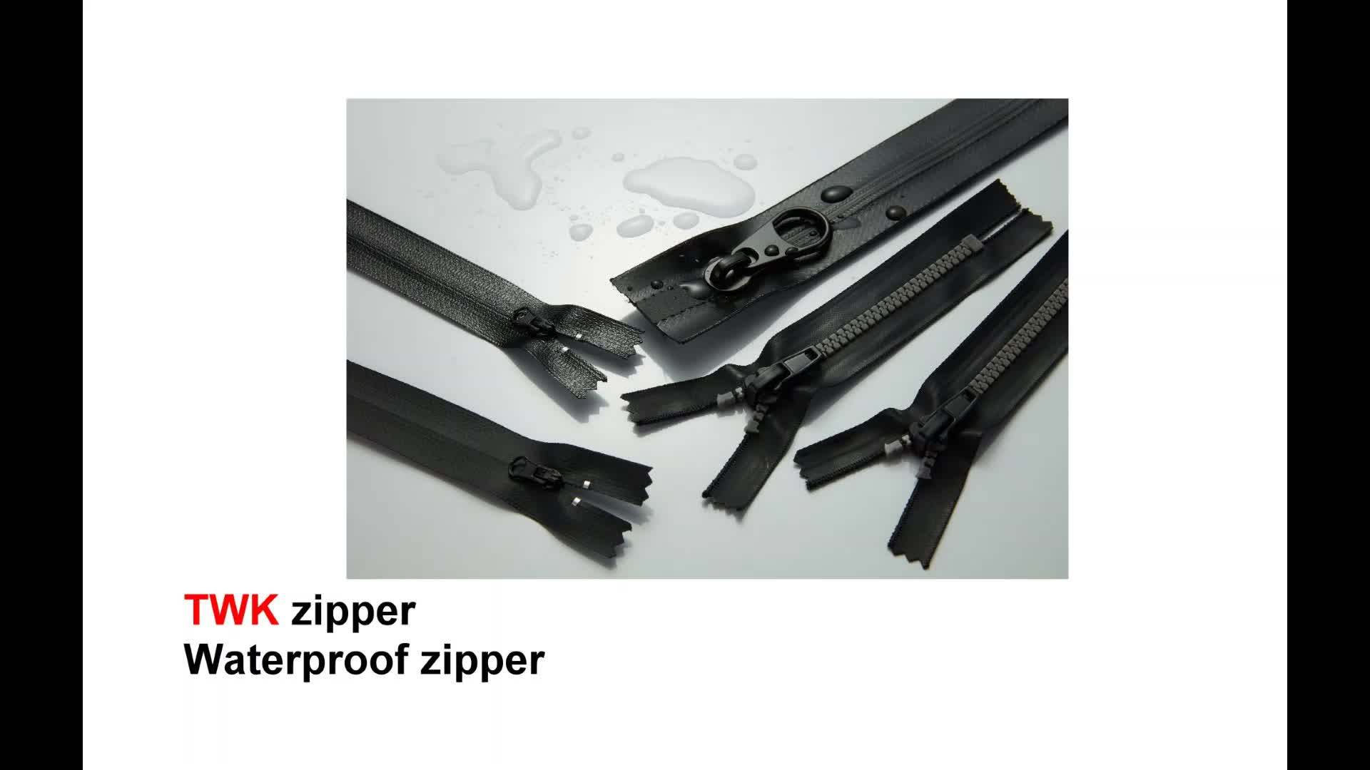 Waterproof Resistant Invisible Zipper With Slider - Buy Black ...