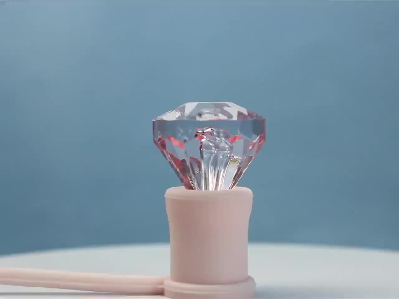 8mm 10mm 12mm Stanley Diamond Straw Cover Topper Fashion Reusable Straw ...