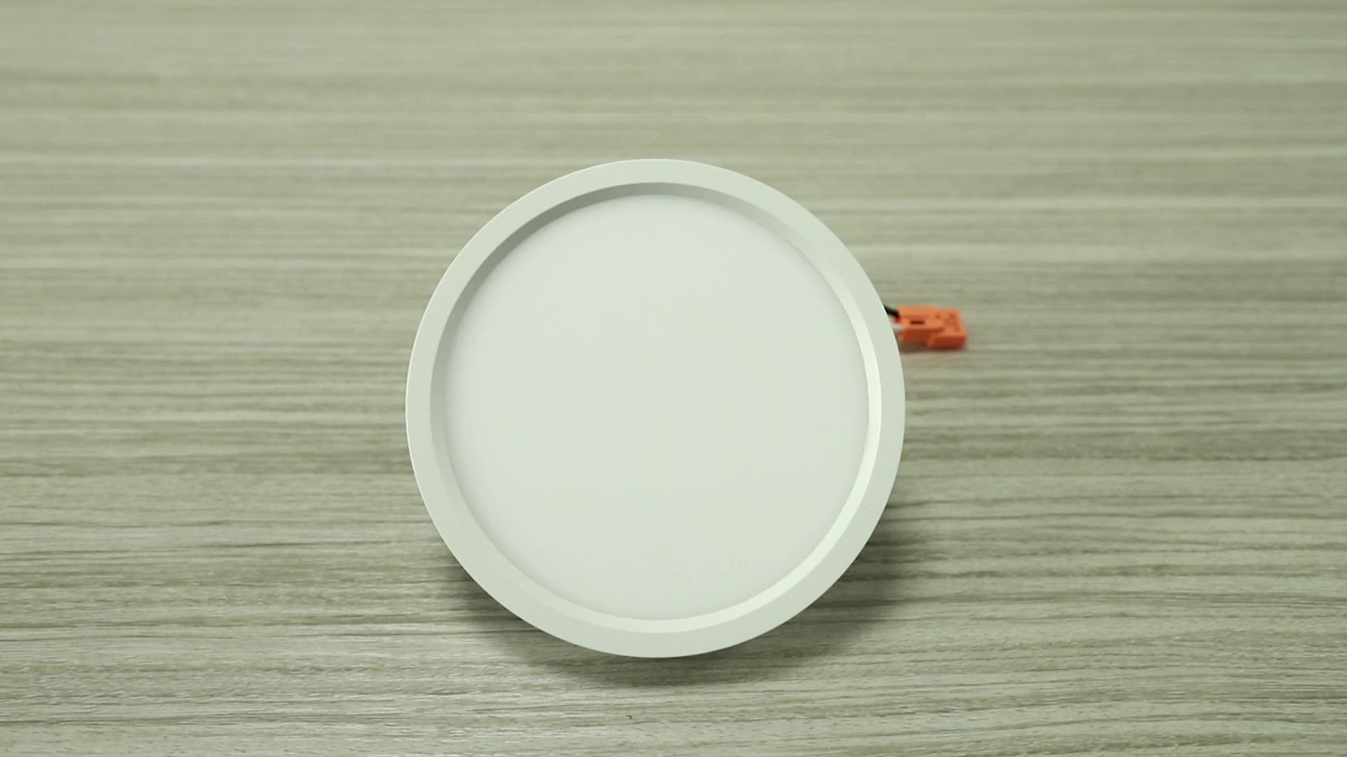 7 Inch Low Profile Flush Mount Ceiling Light Round Led Slim Surface ...