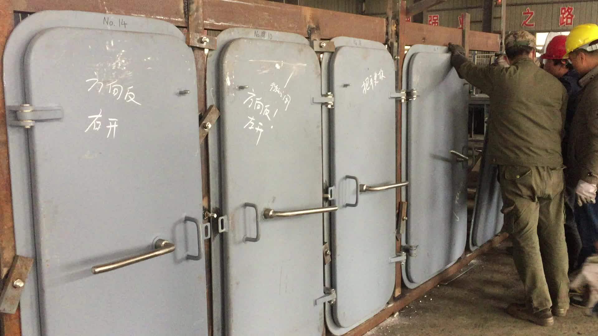 Boat Steel Weathertight Big Door/marine Steel Bulkhead Doors - Buy High ...