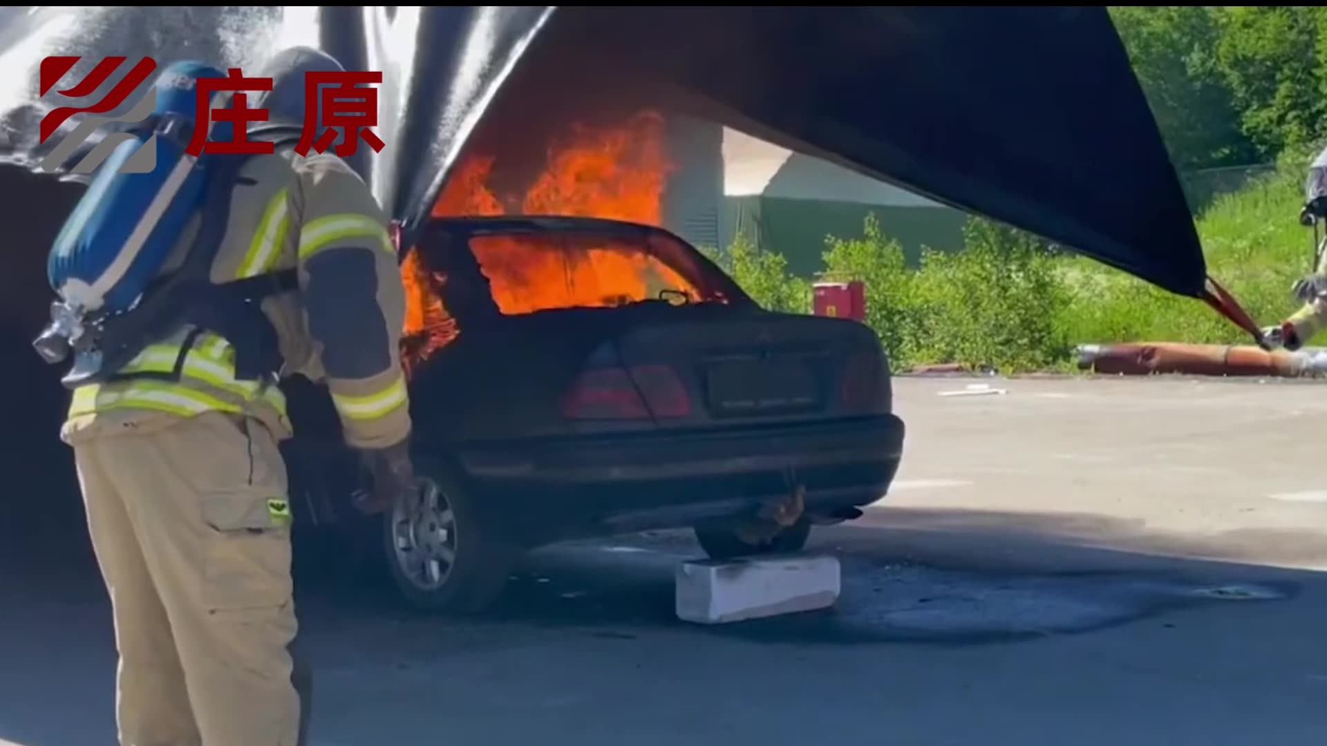 Ev Car Fire Blanket For Ev Charging Station High Temperature Fireproof ...