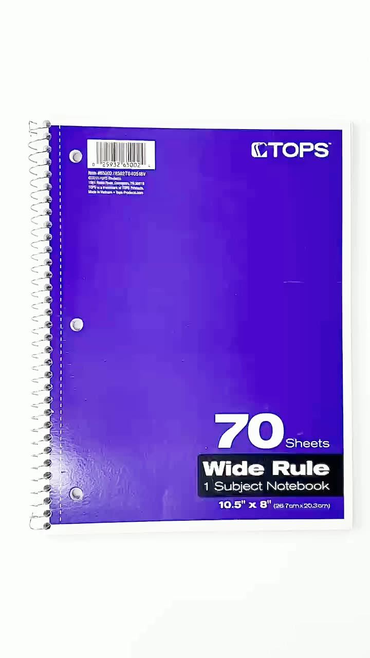 Special Offer Spiral Notebook 70 Sheets Made In Vietnam Premium Quality ...