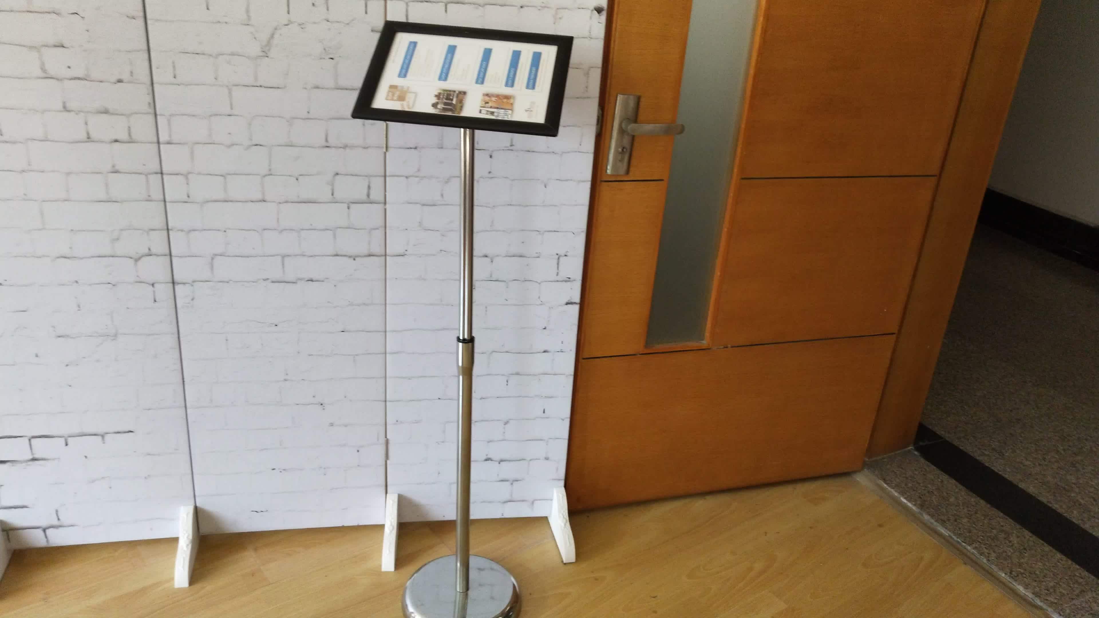 A4 Poster Free Standing With Round Base - Buy A4 Paper Stand,Folding ...