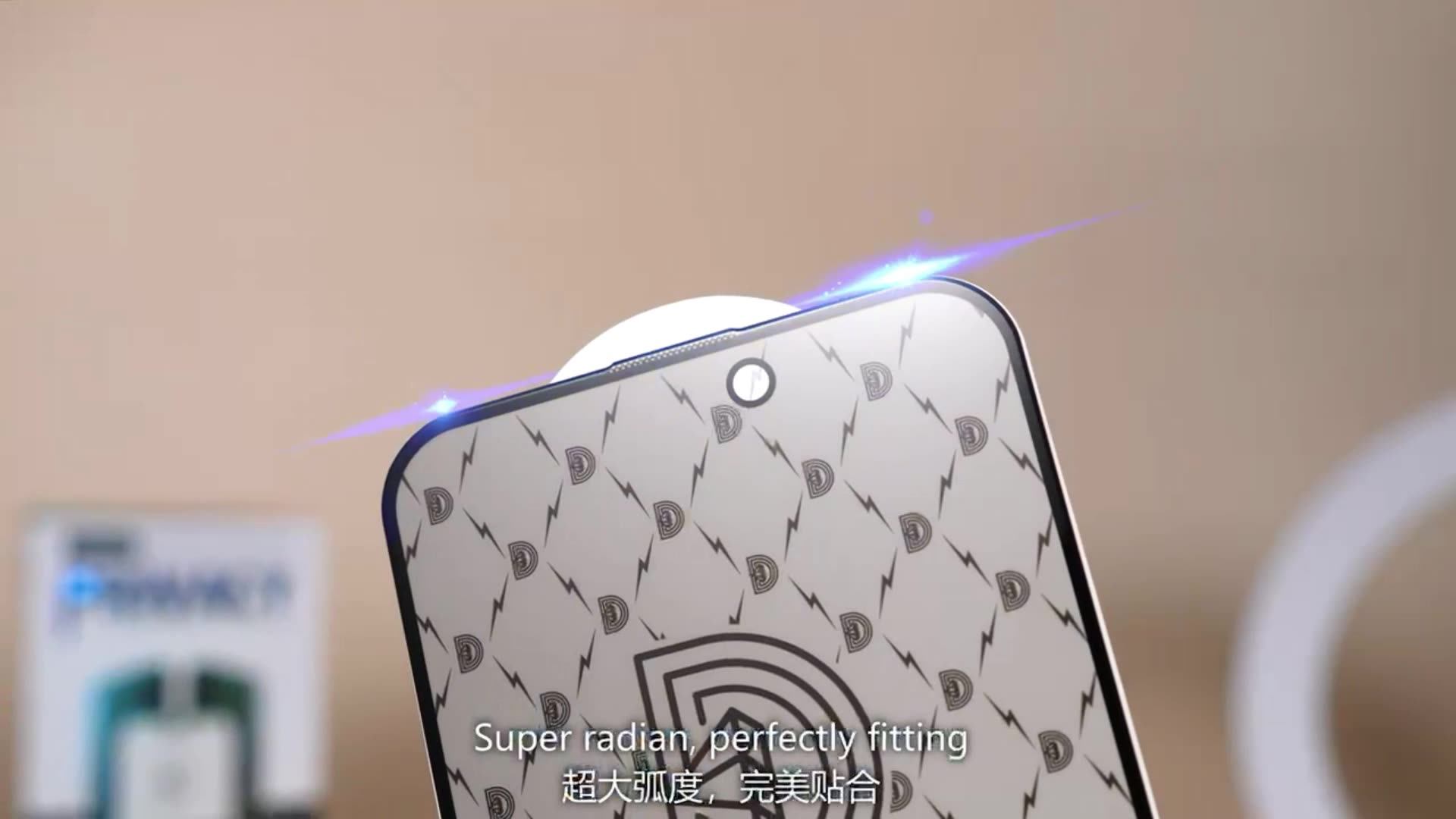 Privacy Golden Diamond 30 Degrees Esd Anti-peep Anti-fingerprint ...