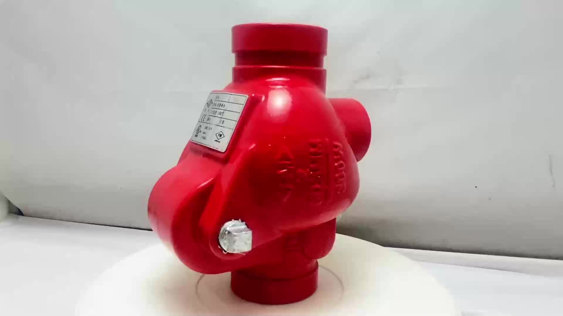 Fire Protection System Ductile Iron Valve Fm Ul Fire Fighting Pipes ...