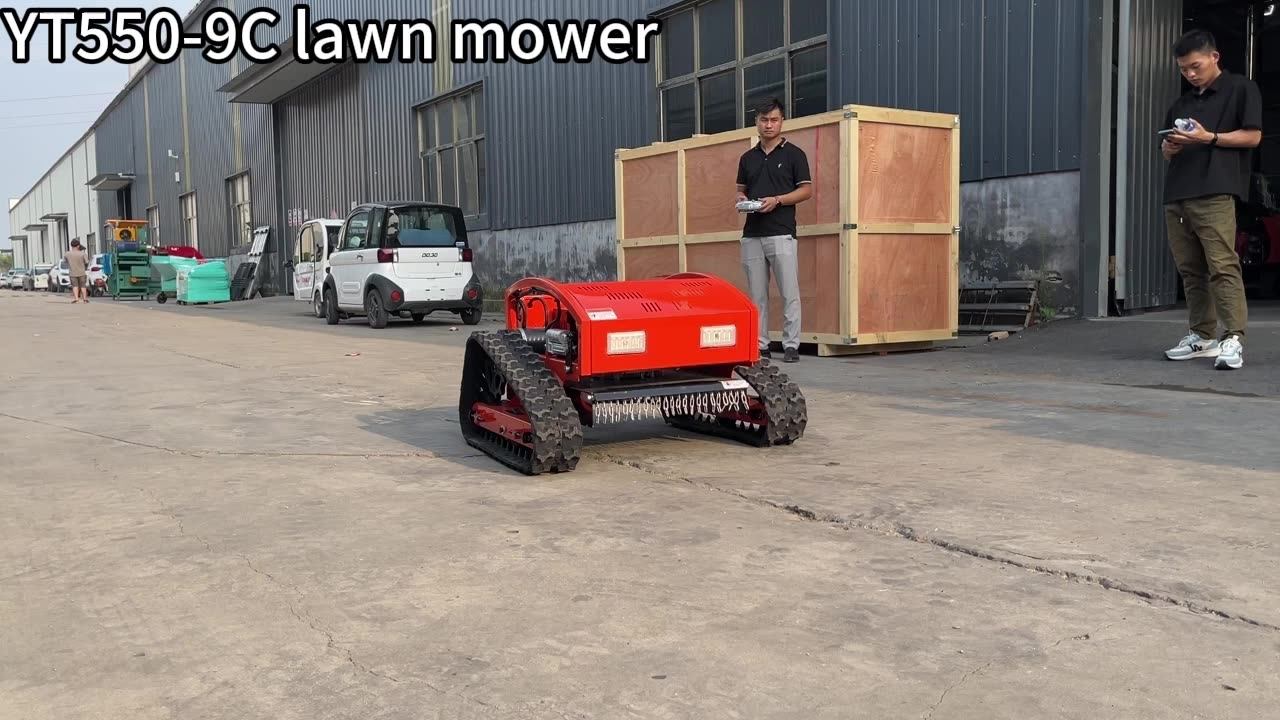 Manual Lawn Mower Machine Standard Wireless Remote Control Mower ...