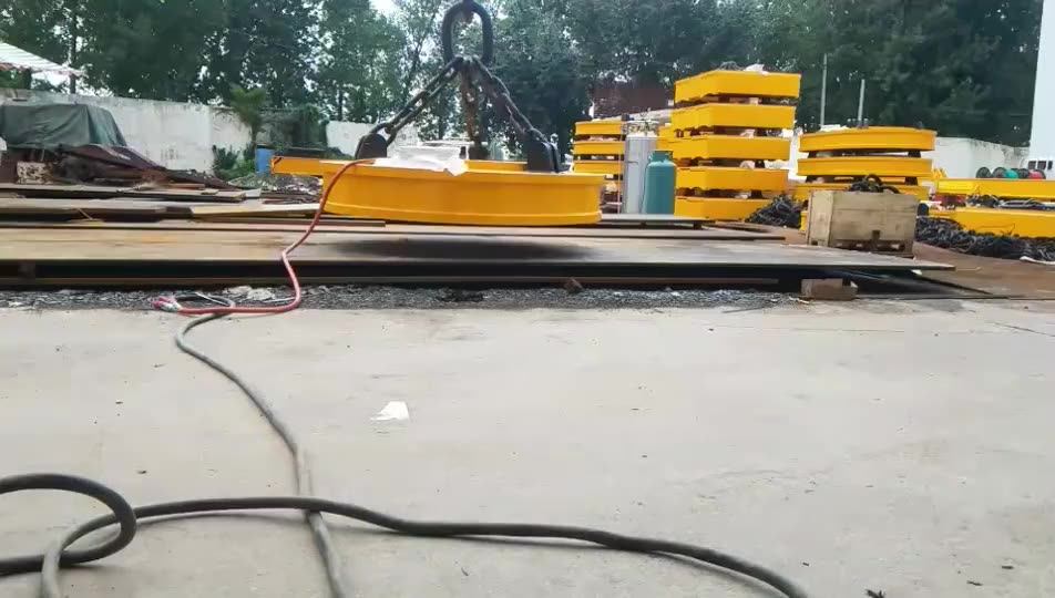 Heavy Duty Magnet Crane For Steel Scrap 500kg Lifting Magnet For ...