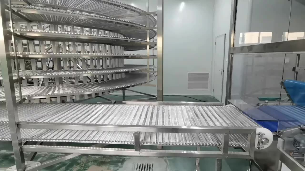 Fully Automatic Spiral Cooler Lifting Tower Flexible Spiral Cooling ...