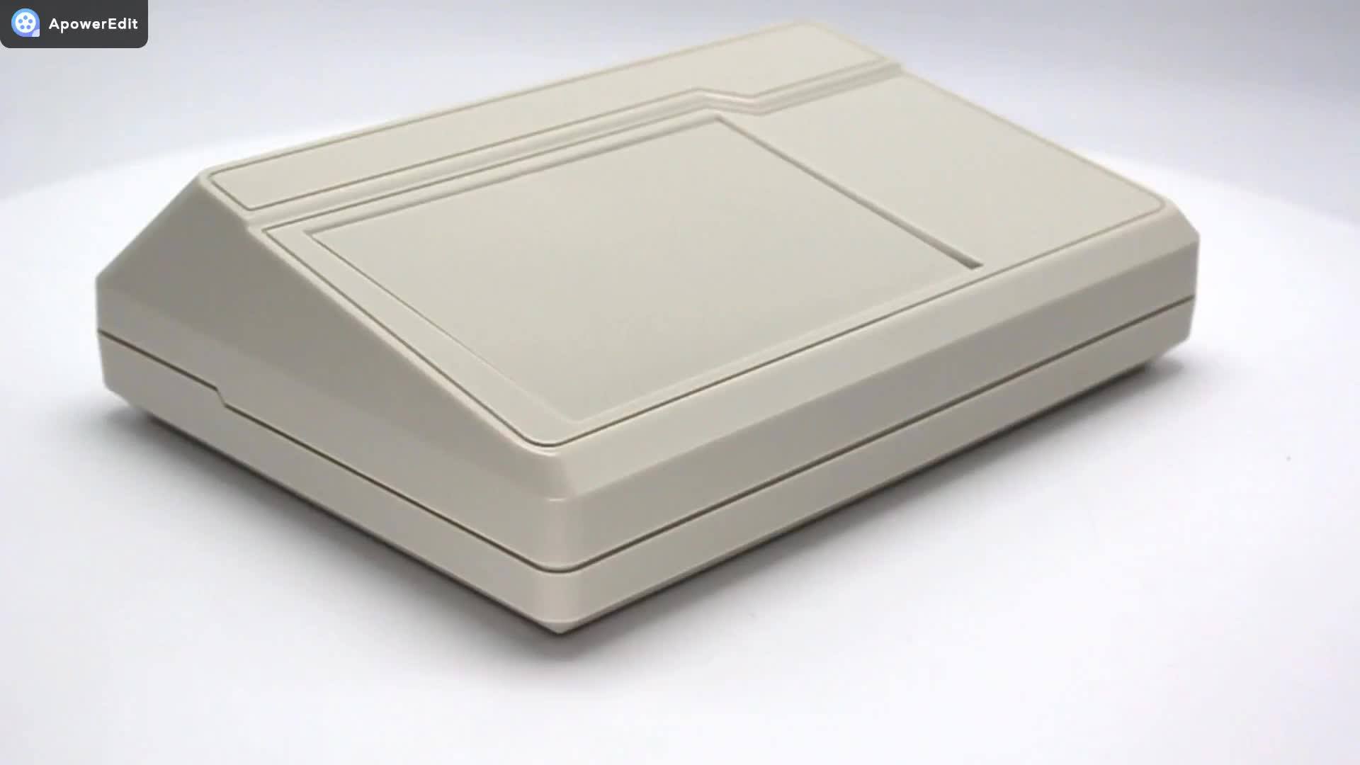 Oem Custom Abs/pc Desktop Instrument Enclosure Large Size Plastic ...