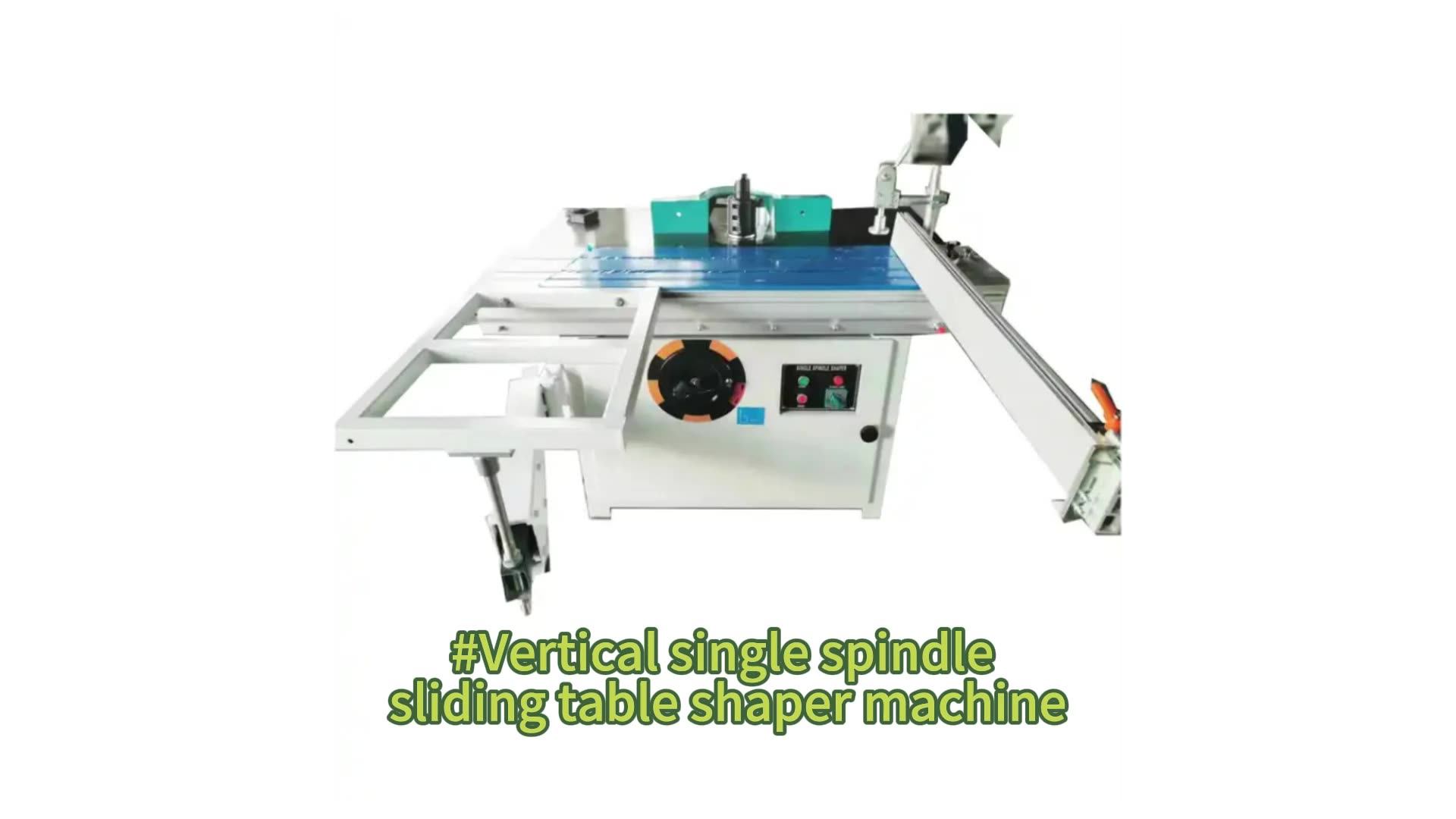 Vertical Single Spindle Sliding Table Shaper Machine - Buy Sierra De ...