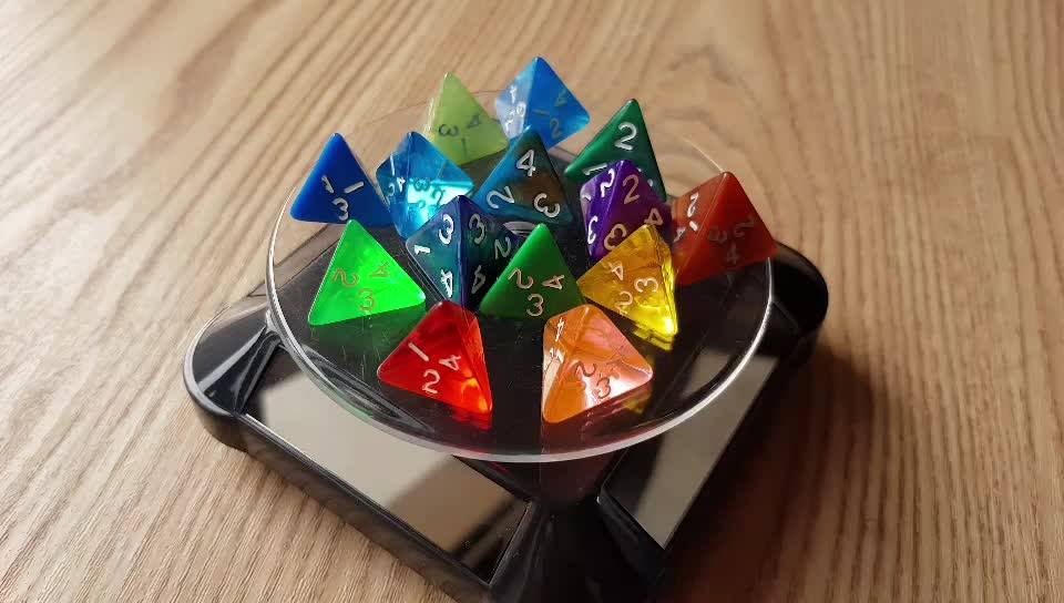 Factory Wholesale D4 Dice For Colorful Game Dice Custom Dice - Buy ...