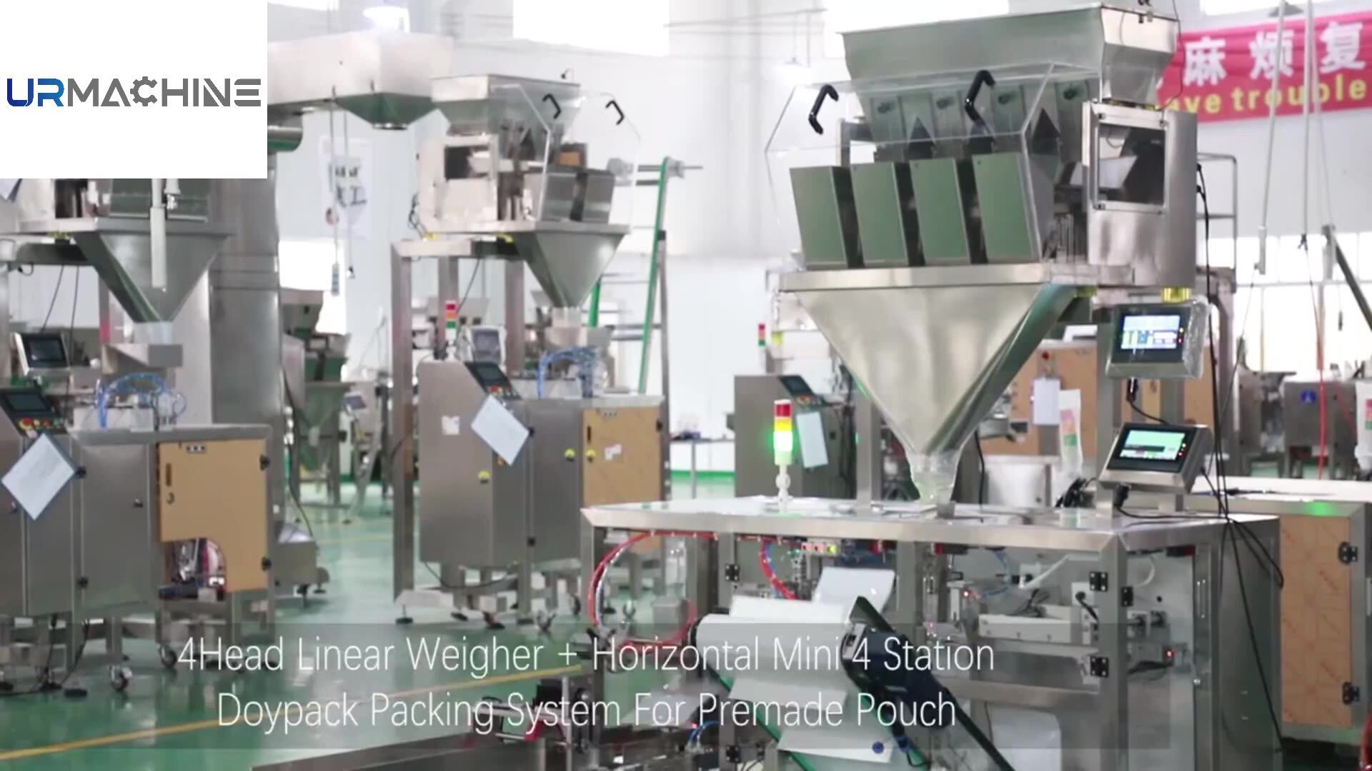 Automatic 1kg Multi-function Bag Filling Sugar Salt Seasoning Mini Doypack Packaing Machine ...