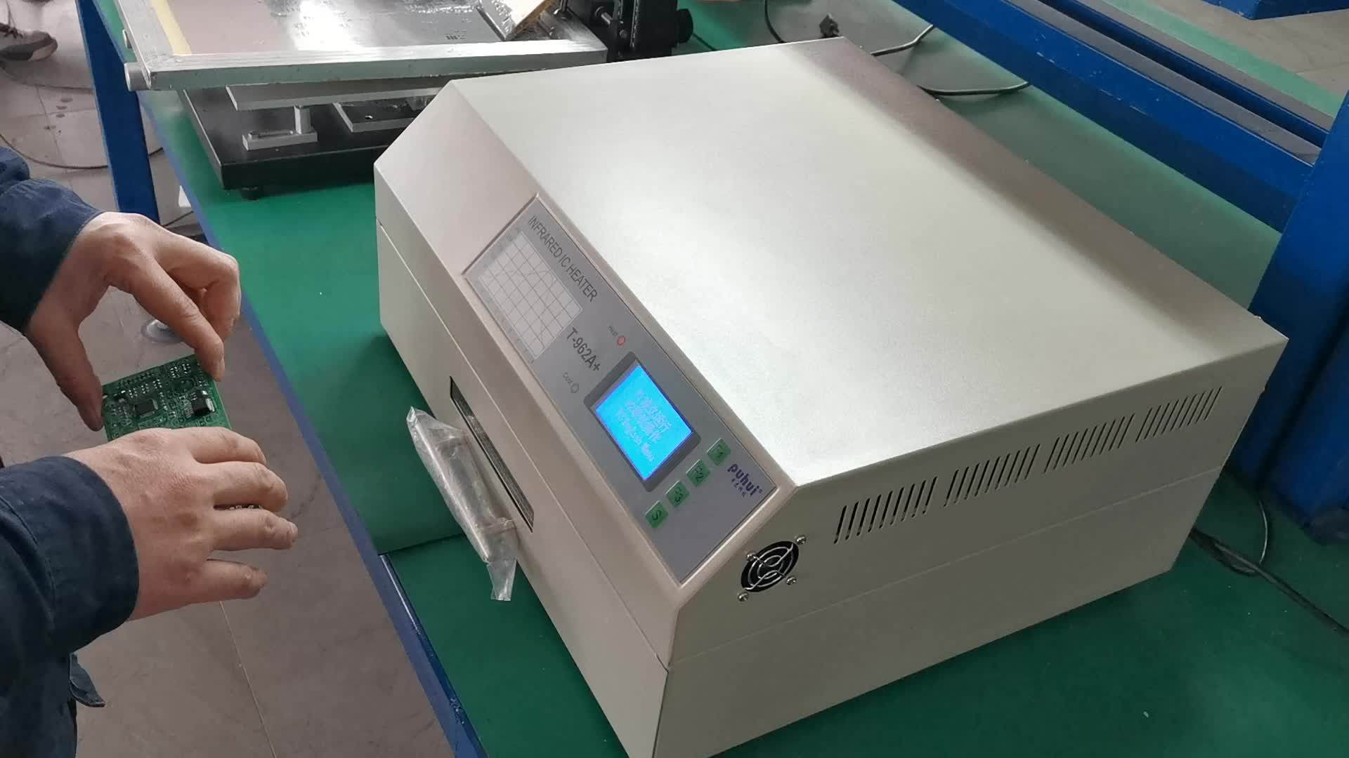 Mini Desktop Reflow Oven T962a+ Infrared Type Reflow Solder - Buy ...