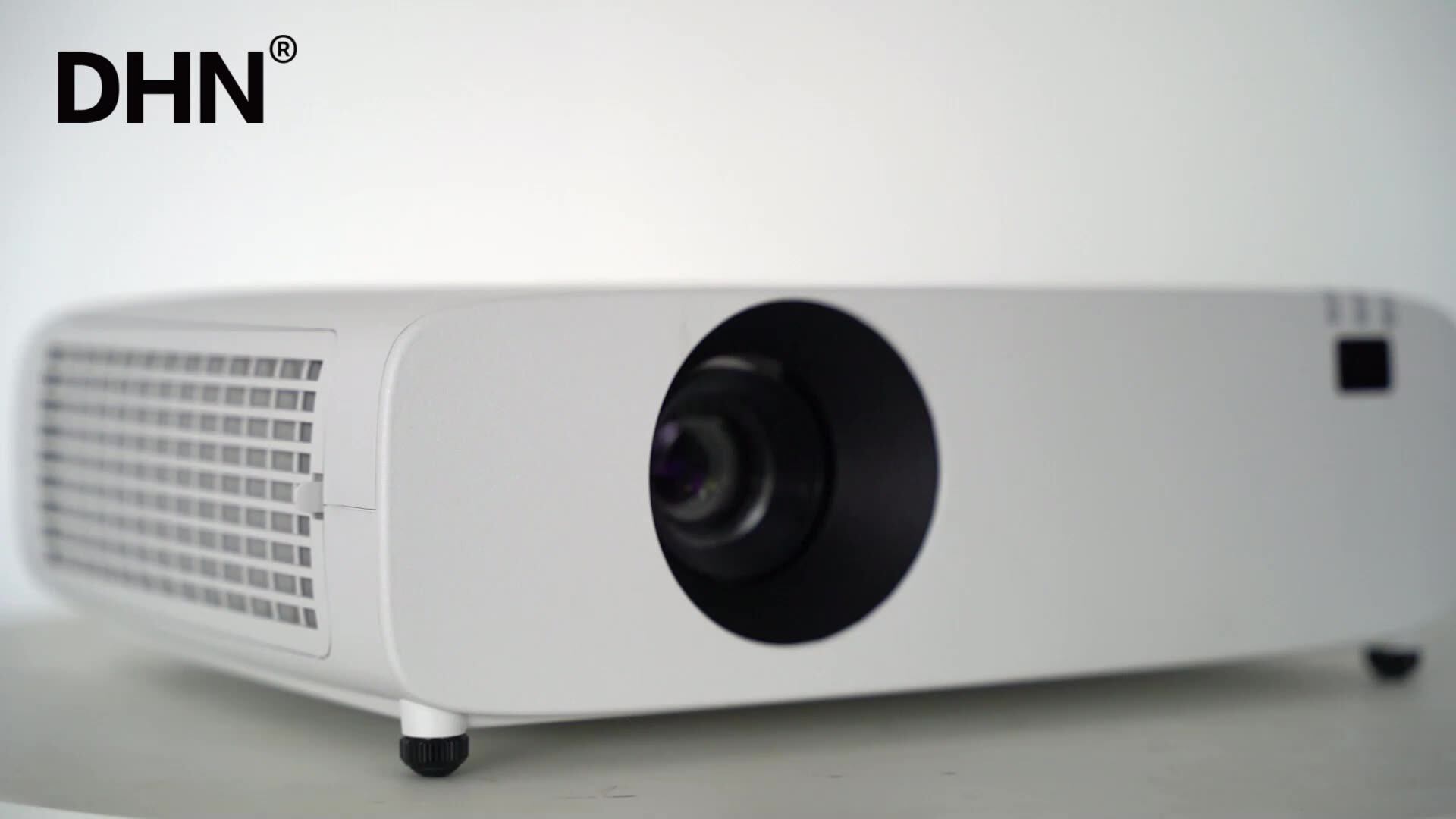 Dhn Du5000 3lcd Laser Projector 5500 Ansi Lumens Supporting 4k Applying For Business And Home ...