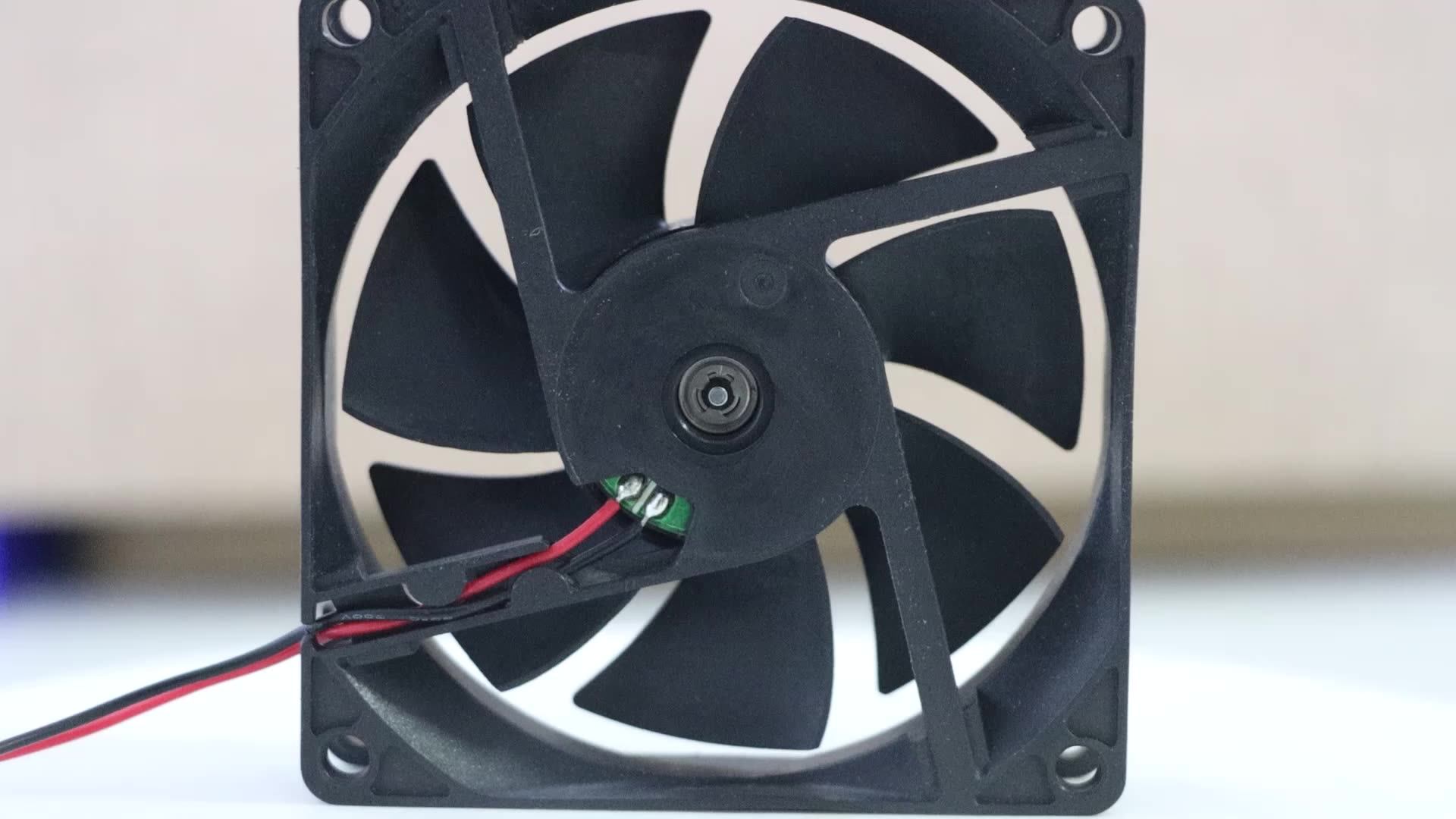 High Airflow 80mm Bldc Cooler Fan 8025 80x80x25mm 5v 12v 24v 48v Ip68 ...