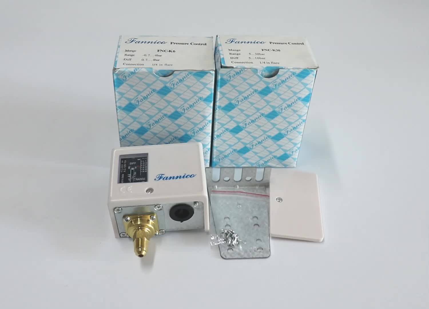 供应Fannico压力差开关压力控制器水处理用低压开关FNC-K6-阿里巴巴