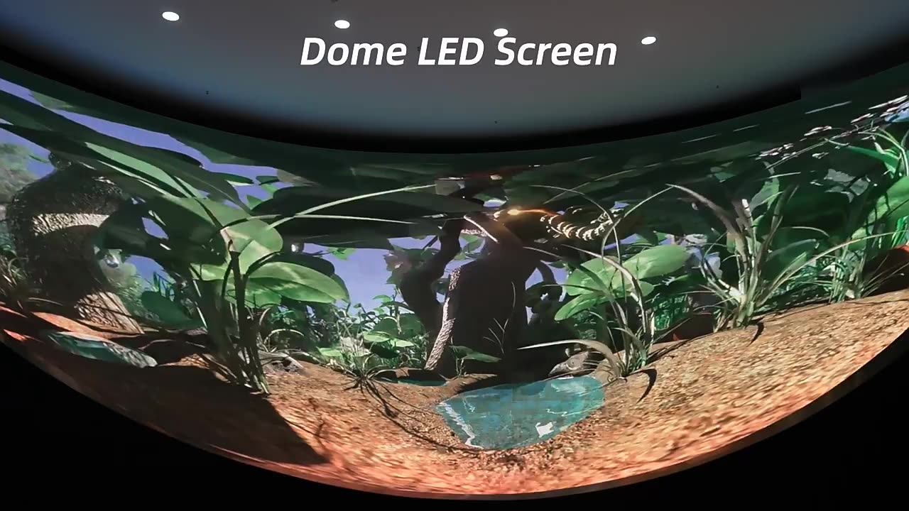 Flying Theater Led Dome Screen P2 Projection Multimedia Hall Exhibition ...