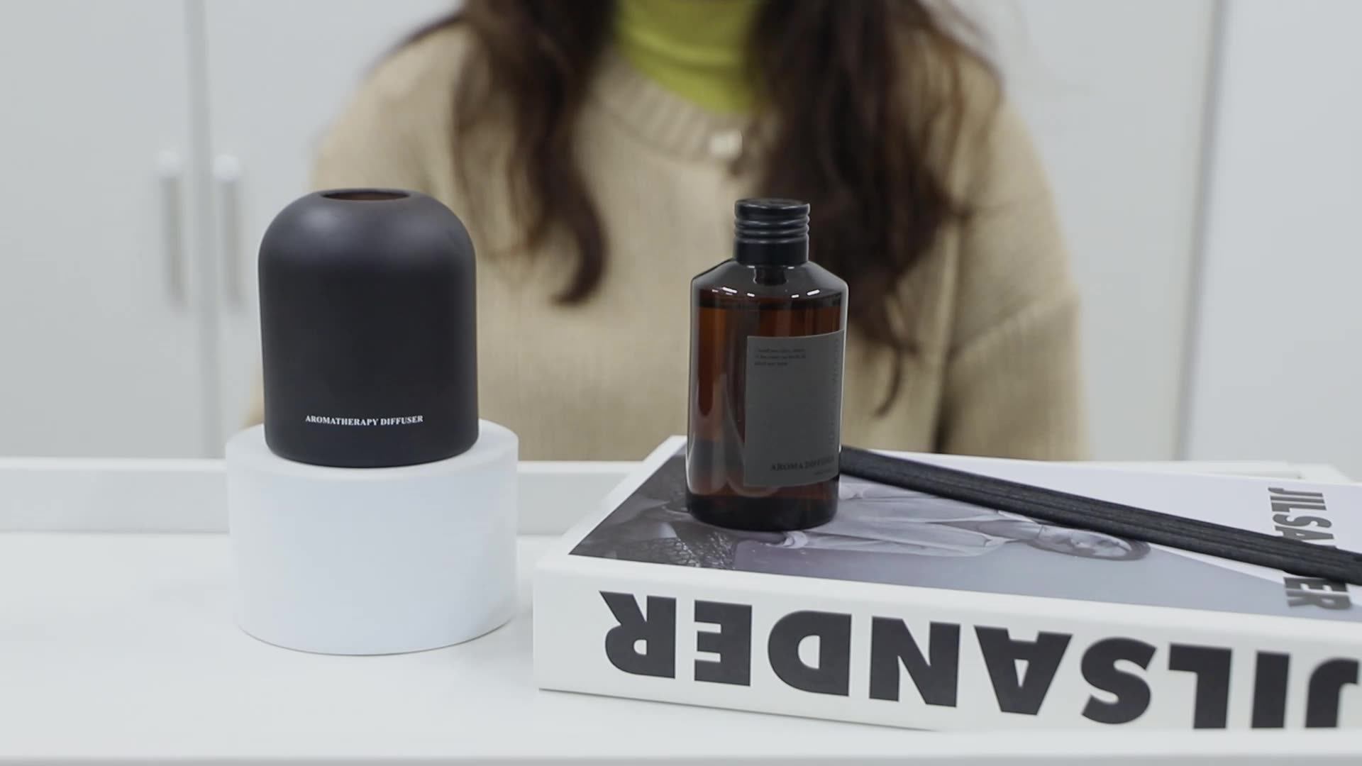 Custom Logo150 Ml Decoration Natural Liquid Aroma Aromatherapy Reed ...