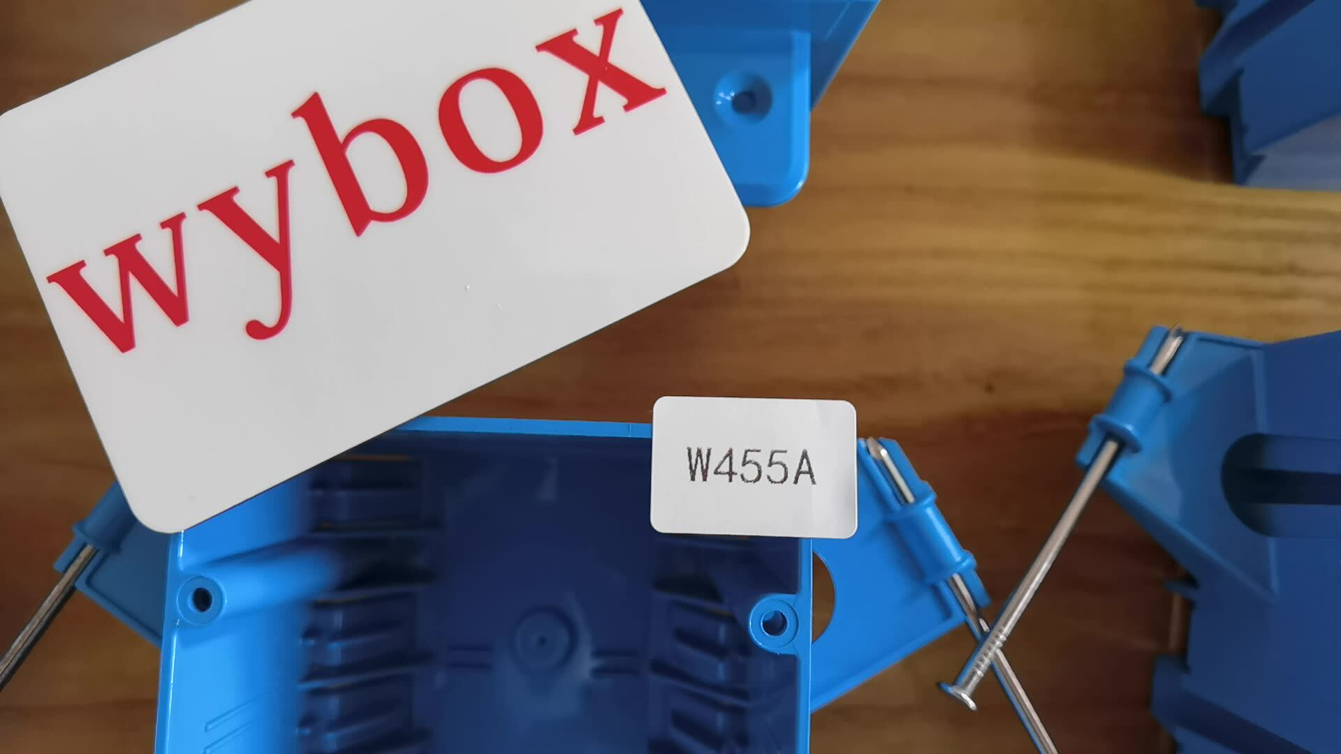 W120r Blue Pvc Old Work Wall Outlet Box Non-metallic Thermoplastic New ...