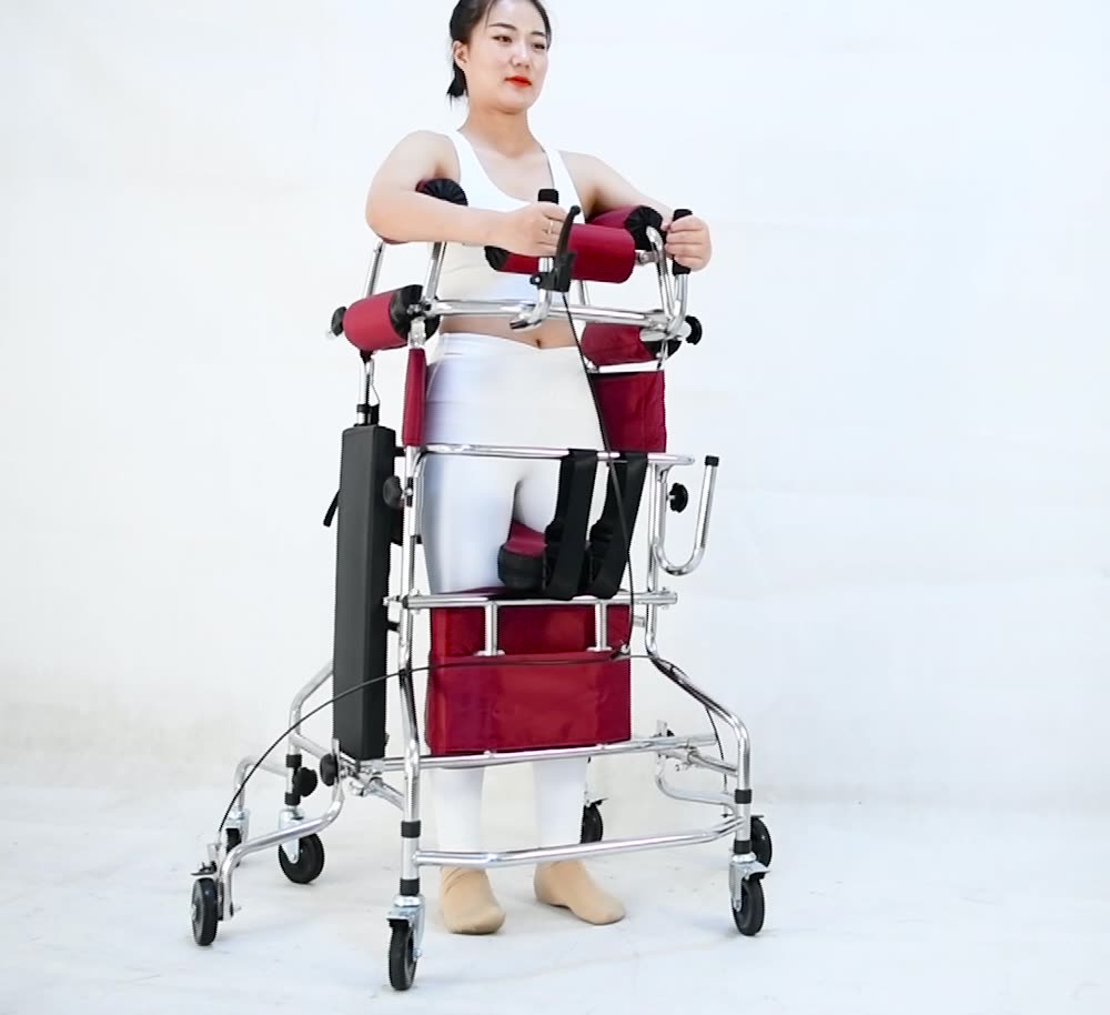 Rehabilitation Training Equipment Walking Aid Elderly Stroke Hemiplegia Walker For Disable Eight ...