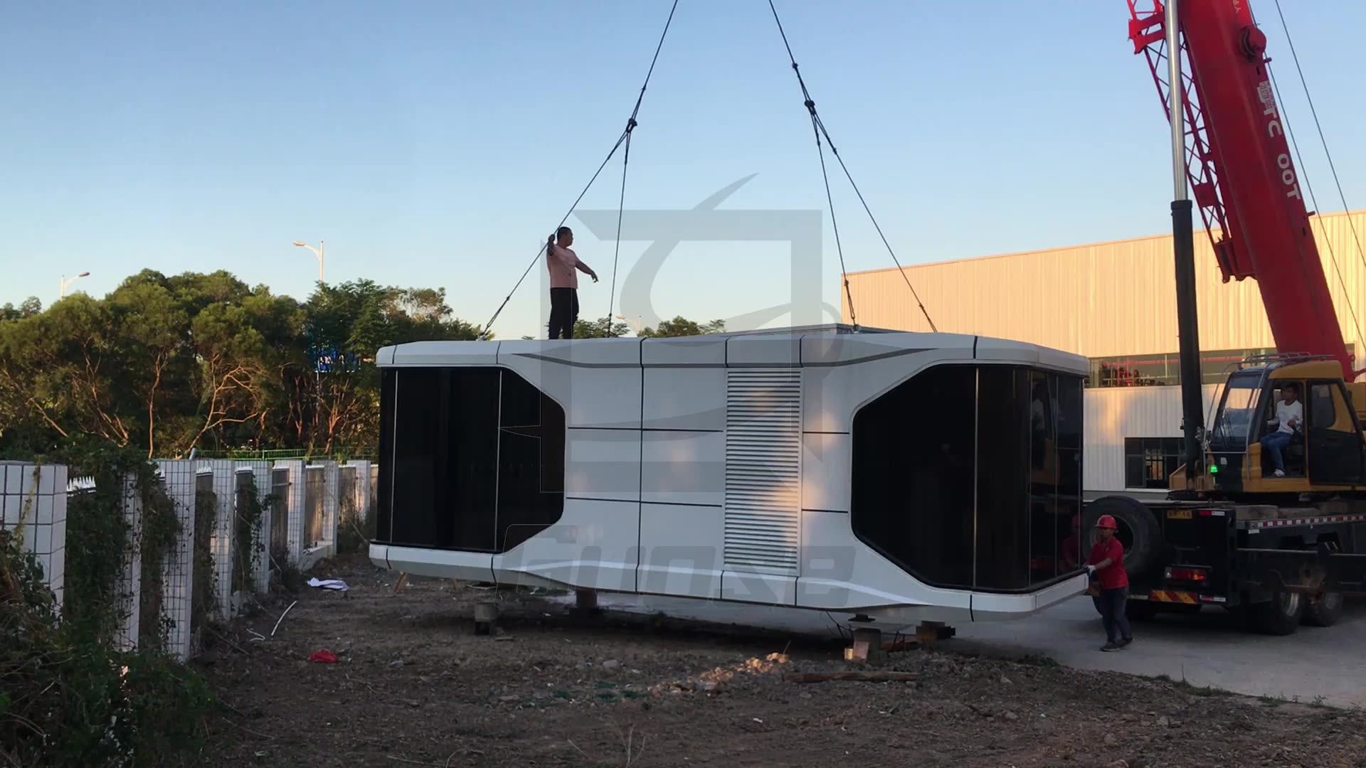 Australia Prefab Hotel Luxury Room Glamping Pods Lodge House Mobile ...