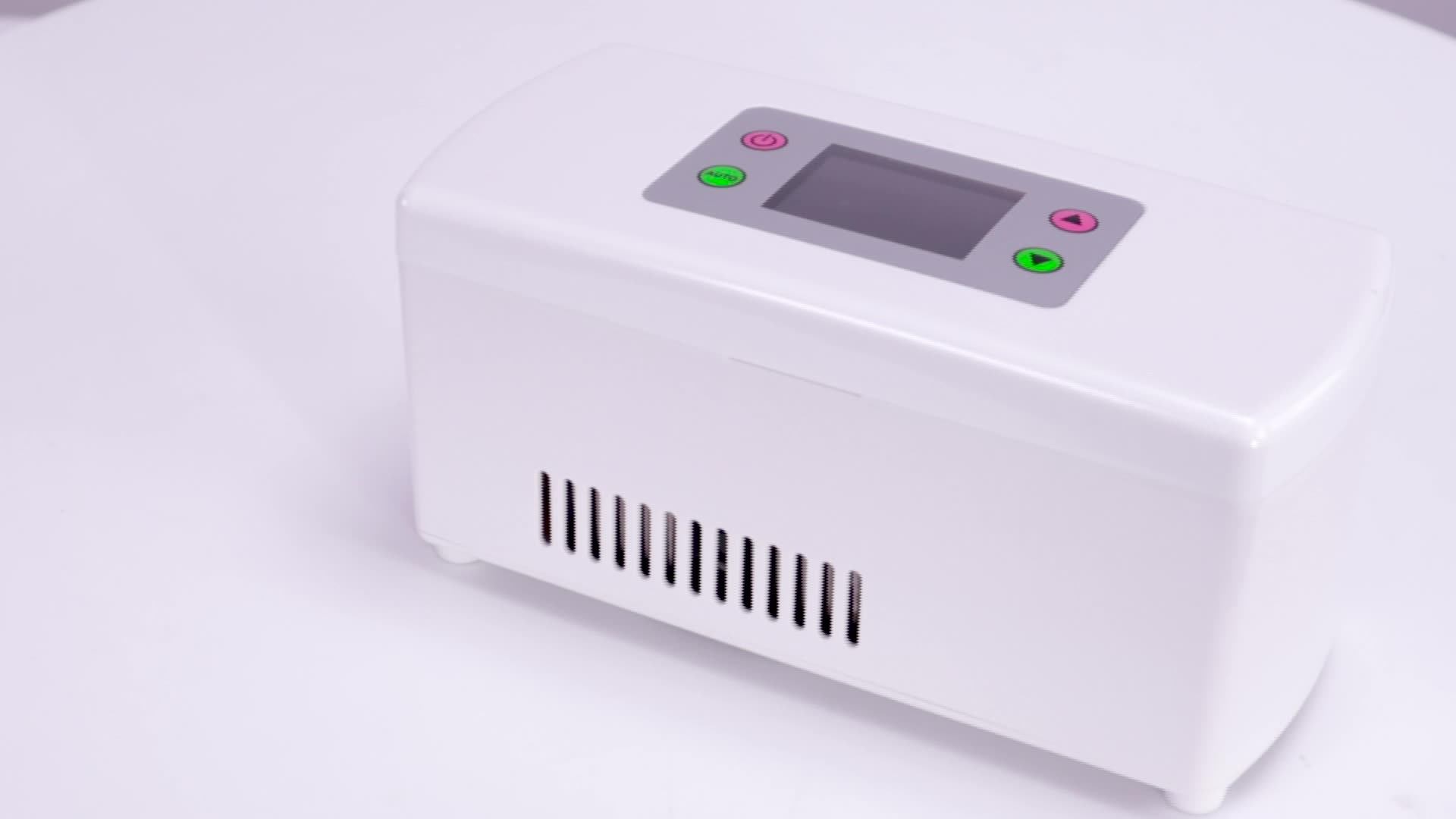 Electric Portable Insulin Cooler Diabetics Mini Pen Refrigerator Fridge ...