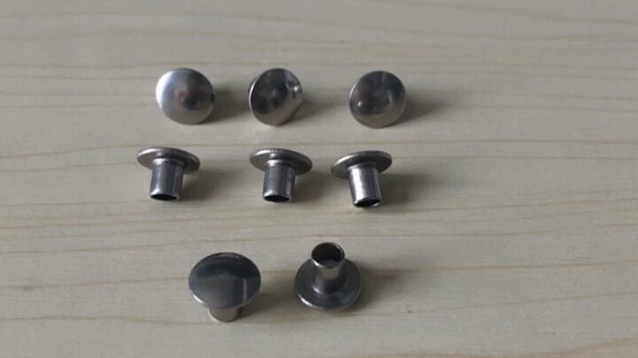 M3 M4 M5 M6 M8 M10 Ss 304 Half Blind Round Head Rivet Chicago Binding ...
