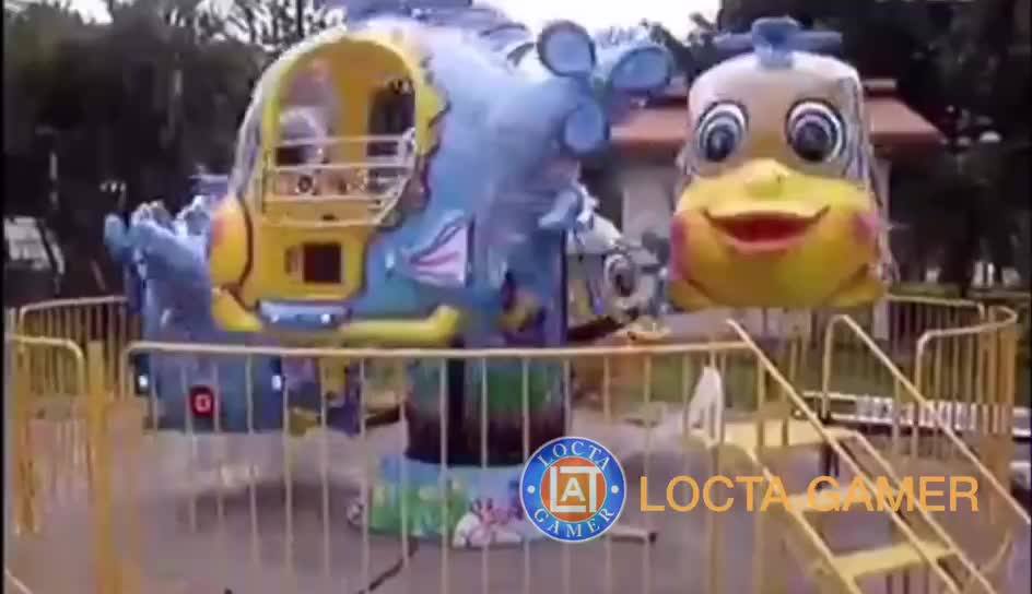 Zhongshan Amusement Park Equipment Kiddie Rides Octopus Paul Airplane ...