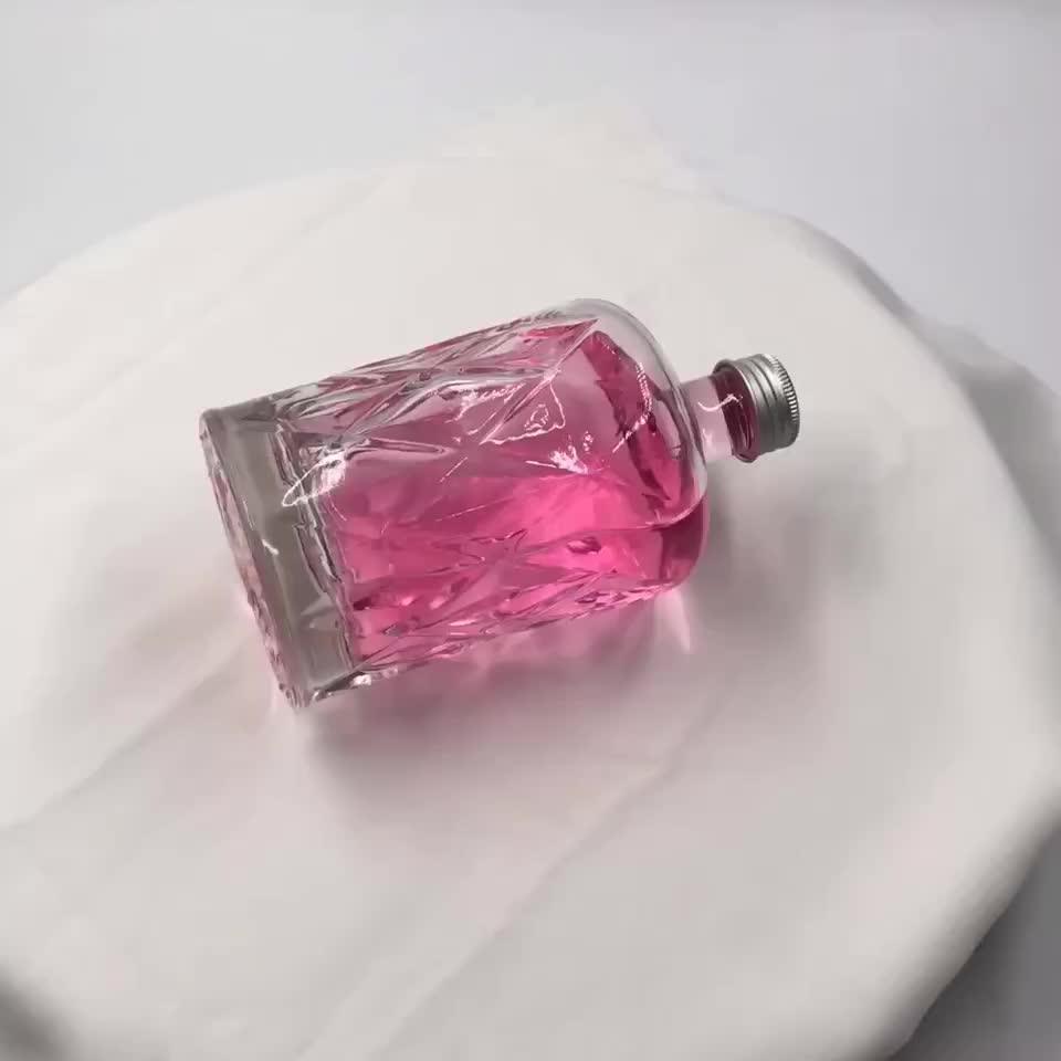 Luxury Exotic Liquor Bottles 430ml Fancy Whisky Bottle Glass - Buy ...