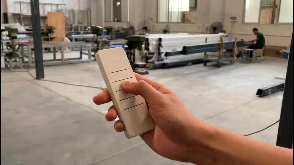 4x4 5x5 6x6 Remote Control Motorized Retractable Systems Metal Roof ...