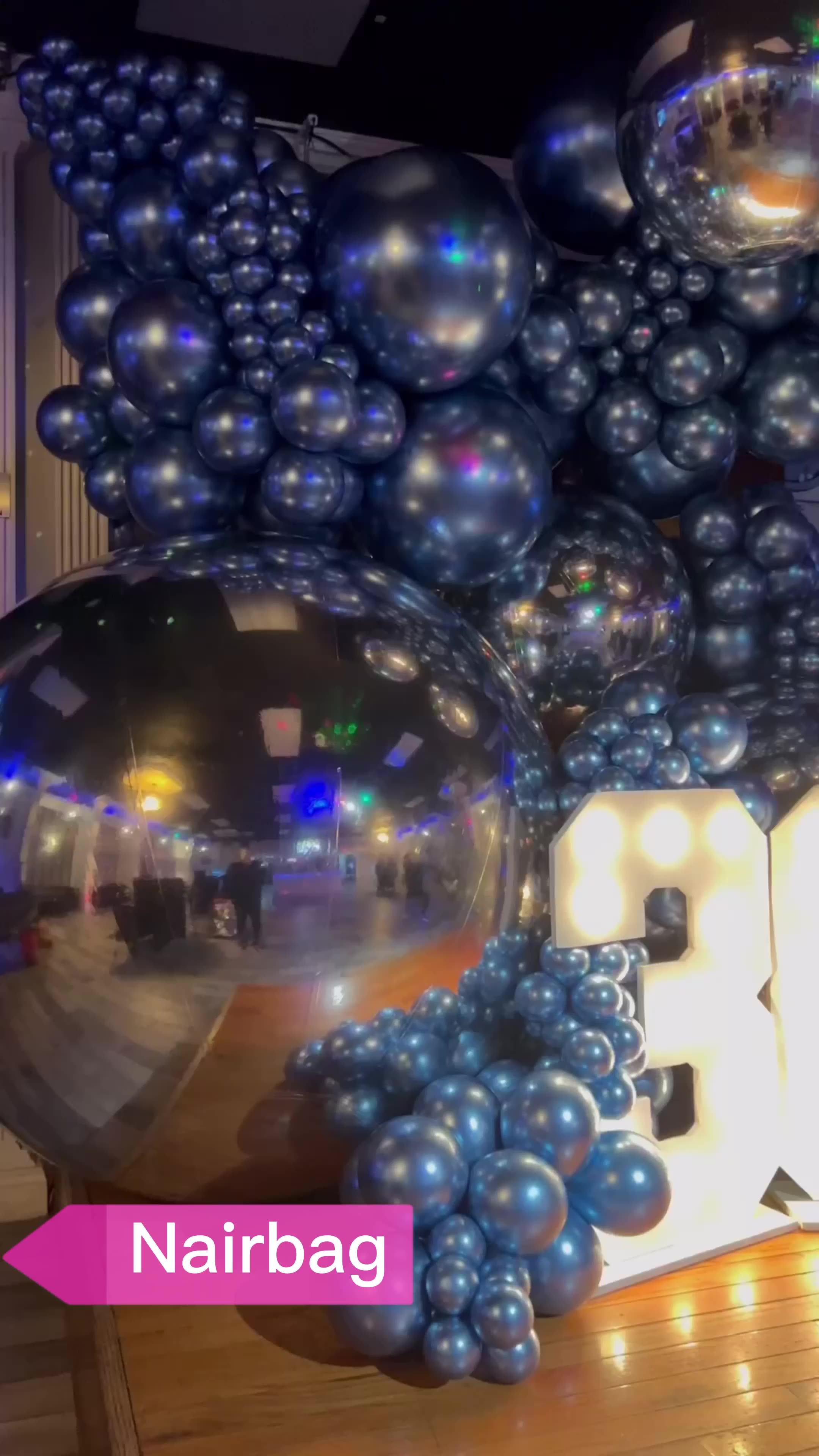 Pvc Mirror Ball Inflatable Metallic Spheres Balloons Inflatable ...