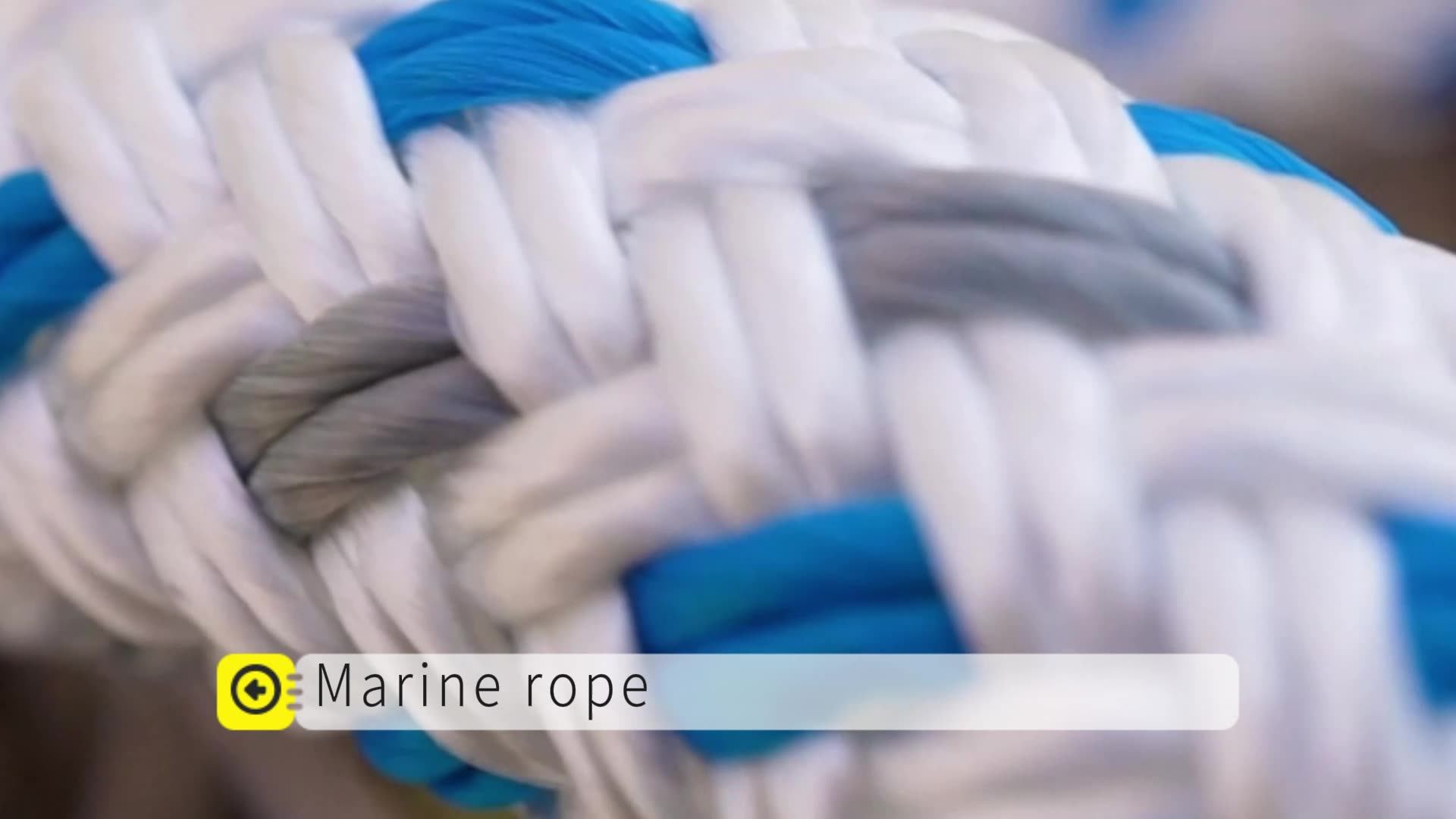Marine Mooring Rope 8 Strand Braided Pp Mixed Polyester Rope64mm*200m ...