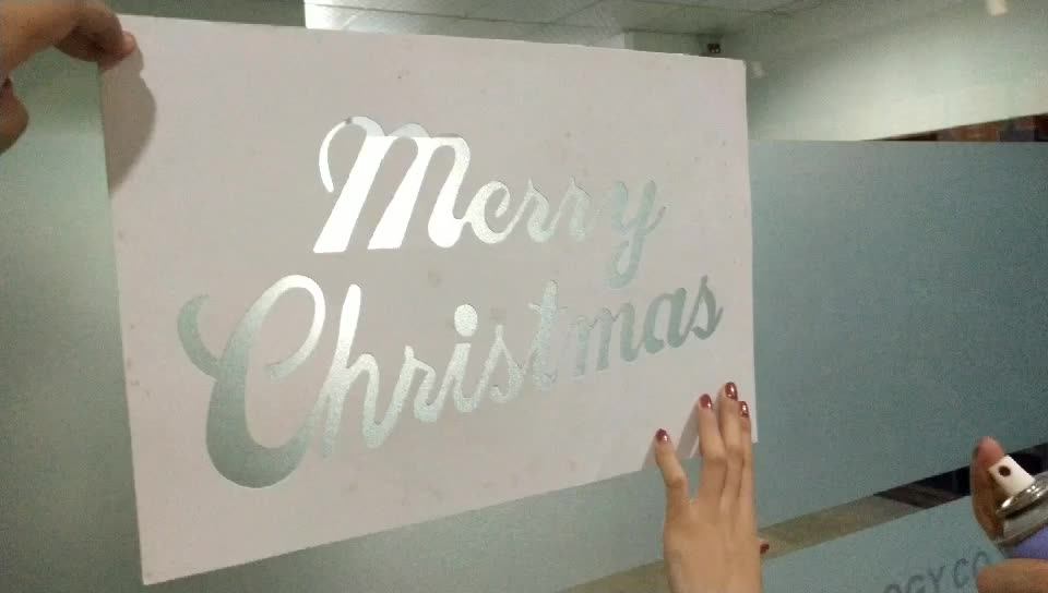 Party Christmas Window Snow Spray Party Supplies Decoration Snow Spray ...