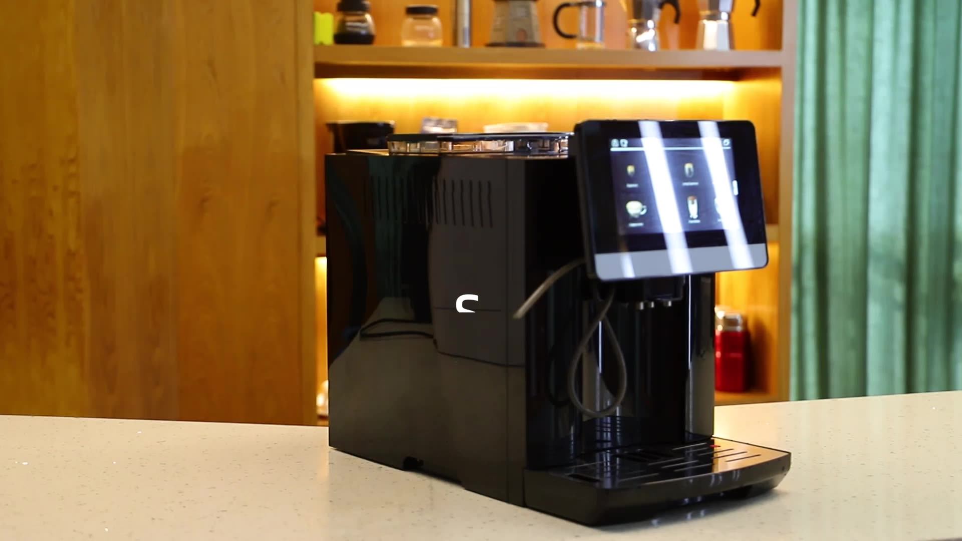 7" Touch Screen 20+ Beverages New Style Latte Cappuccino Espresso Fully ...