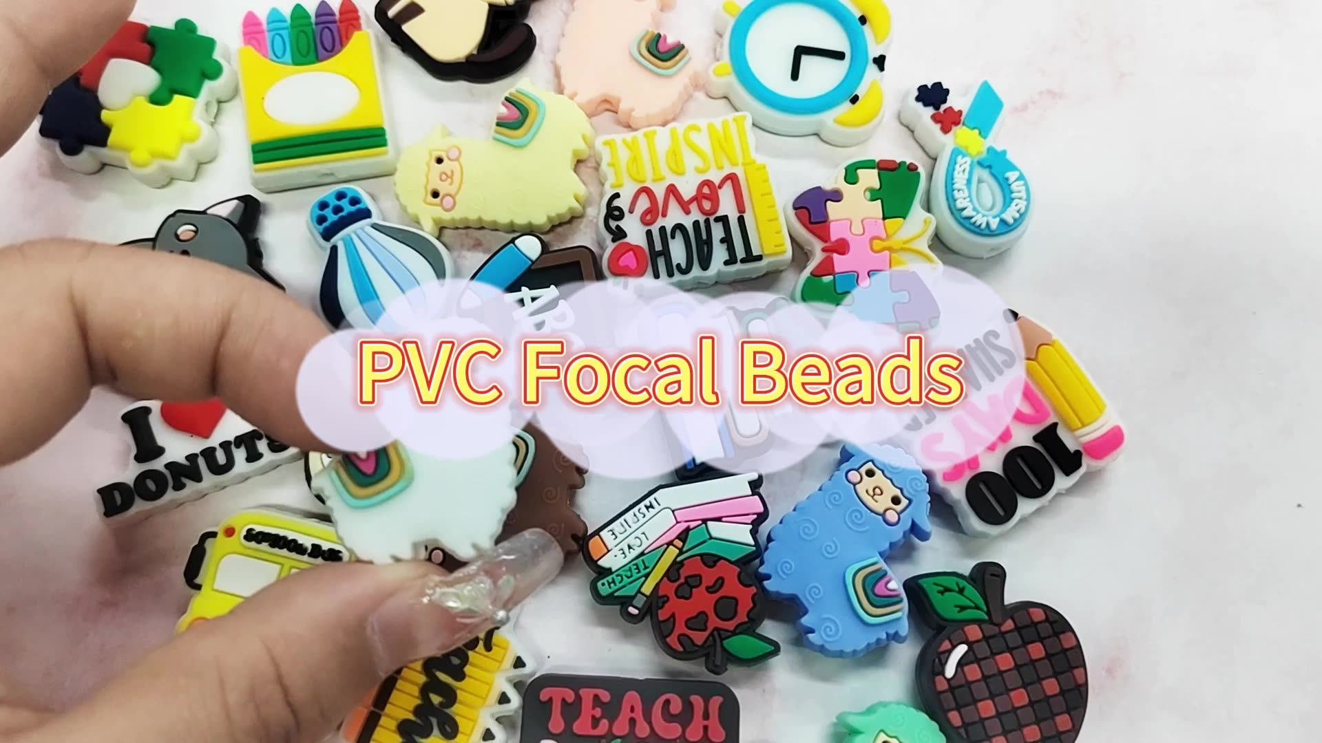 New Product Ideas 2024 Custom Pvc Focal Beads Wholesale Nice Variety Of ...