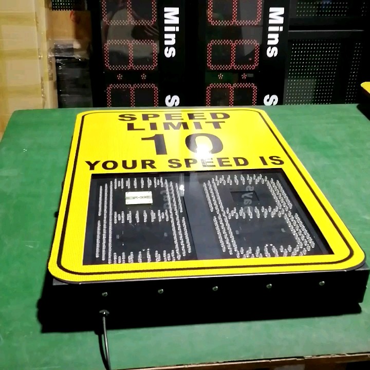 Solar Led Display Measuring Feedback Speed Limit Sensor Radar Speed ...