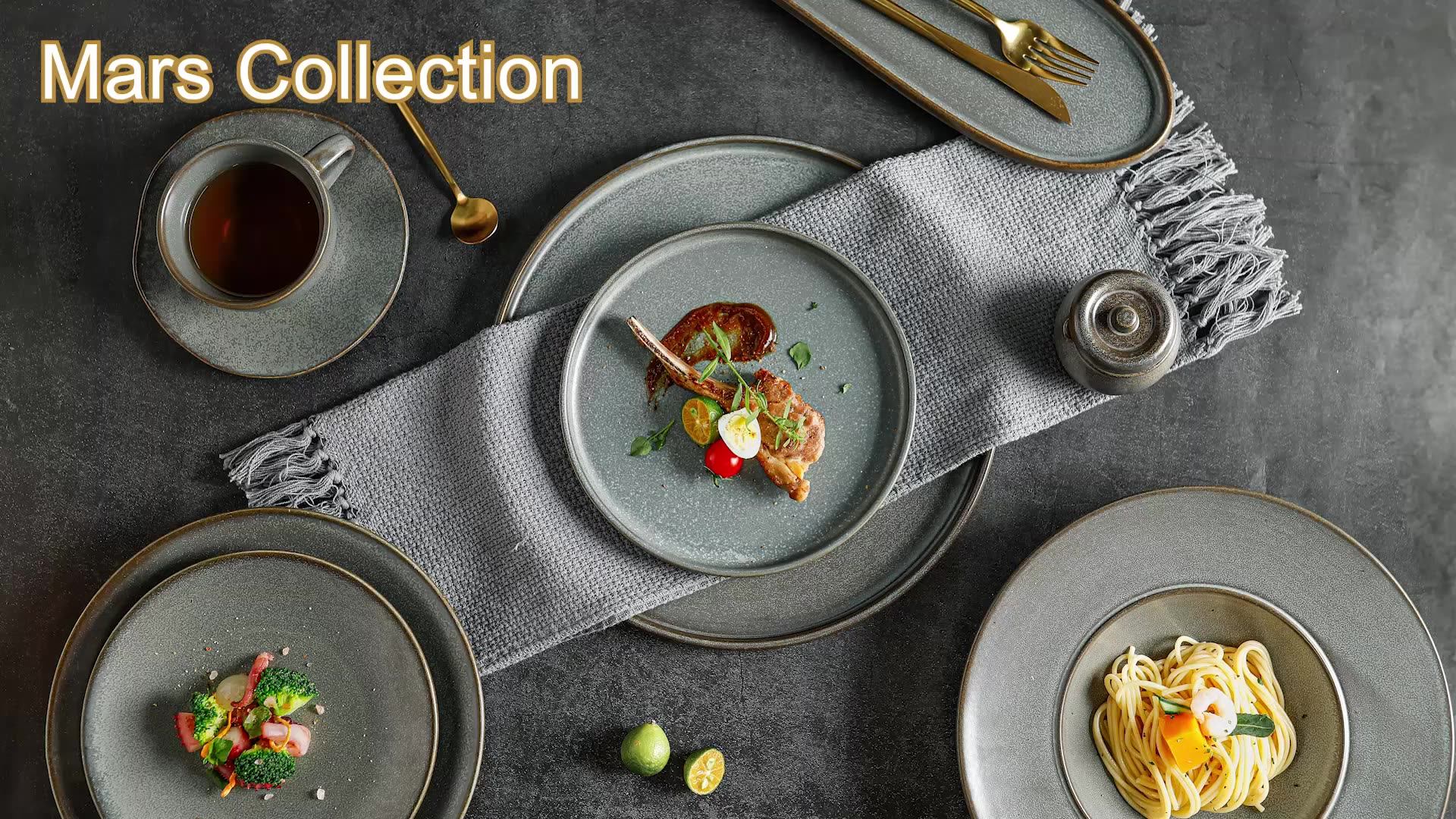 West Ceramic Restaurant Dinnerware Set Dishes & Plate Wholesale Hotel ...