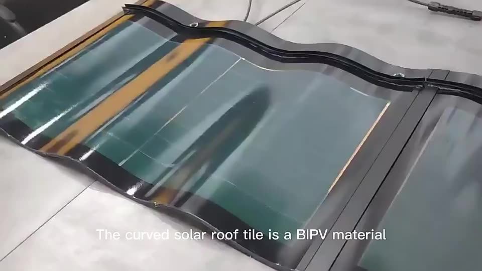 Amorphous Thin Film Solar Roof Tiles 30w 30 W 30 Watt Solar Shingles ...