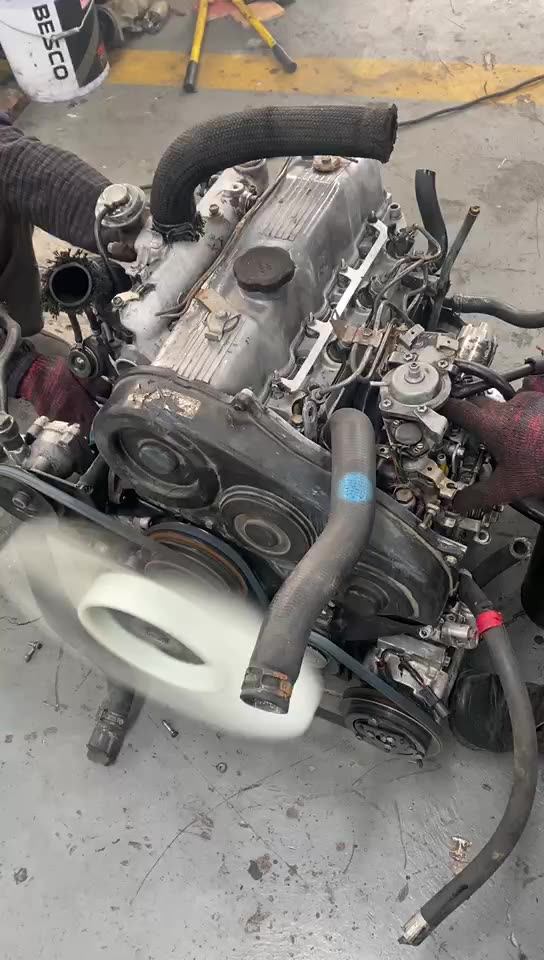 Good Condition Used Genuine 4d56t Intercooler 2.5t Engine In Stock For ...