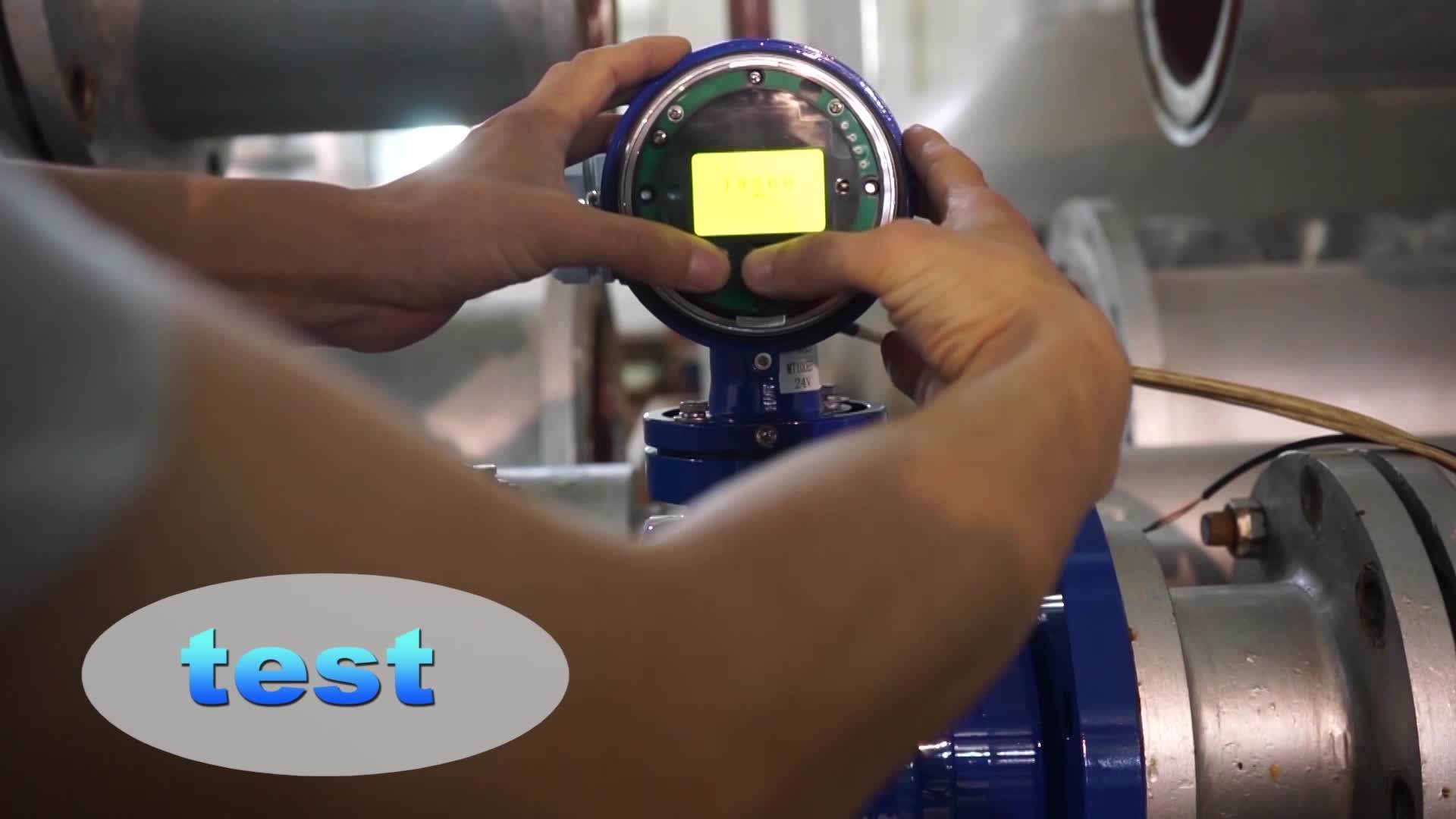 German Water Cement Grout Electramagnetic Flow Meter 4 20ma Analog ...