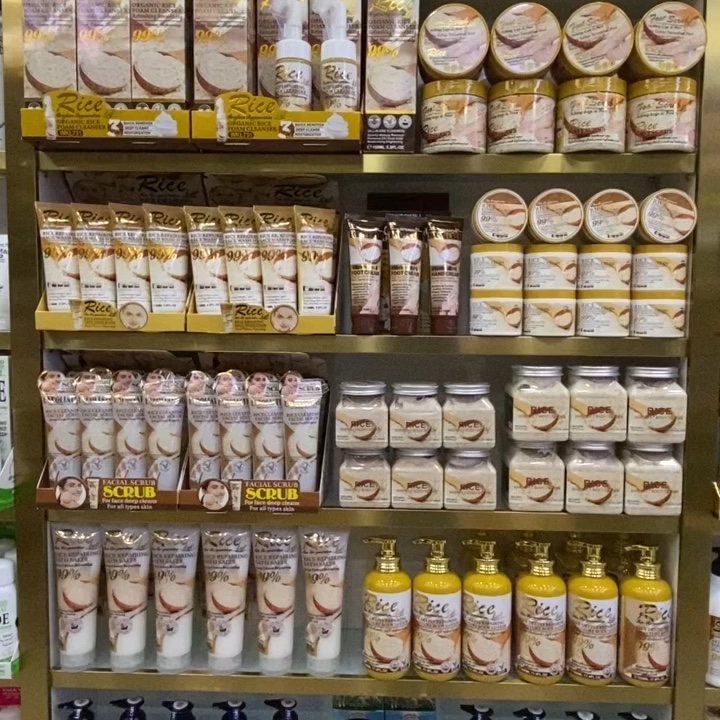 Pure Natural Fruits Extract Wokali Organic Rice Collection 50g Organic Rice Day Cream Of ...