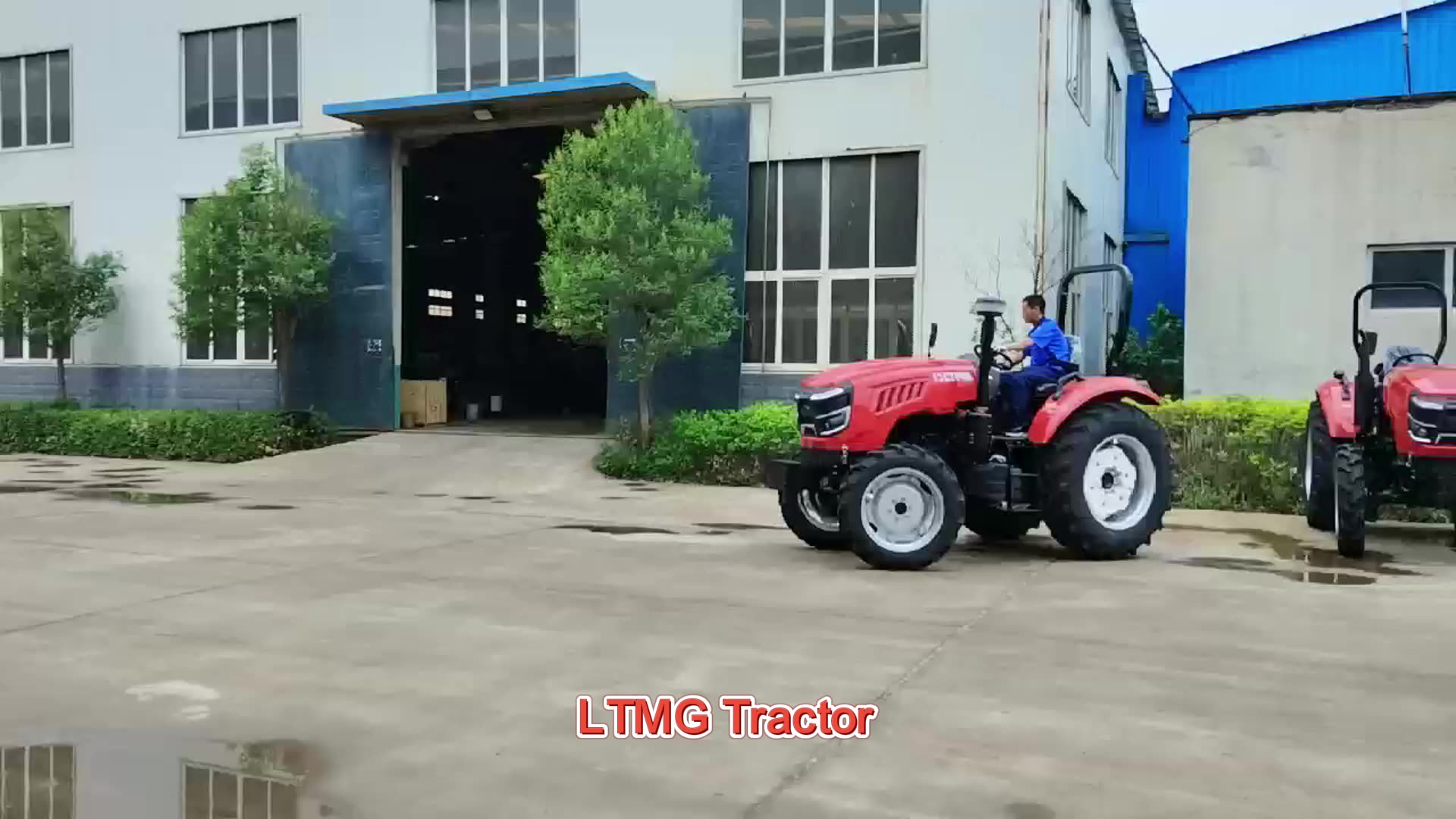 China Farming Equipment Farm Tractor 4x4 Agricultural Machinery 70hp 80hp 90hp 100hp 120hp 4 ...