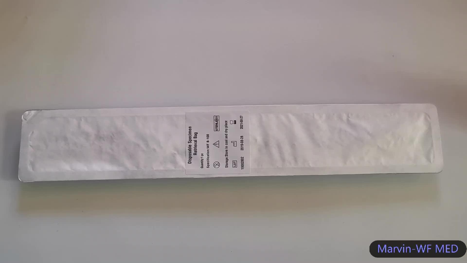 Disposable Laparoscopic Instrument Specimen Retrieval Bag 350ml ...