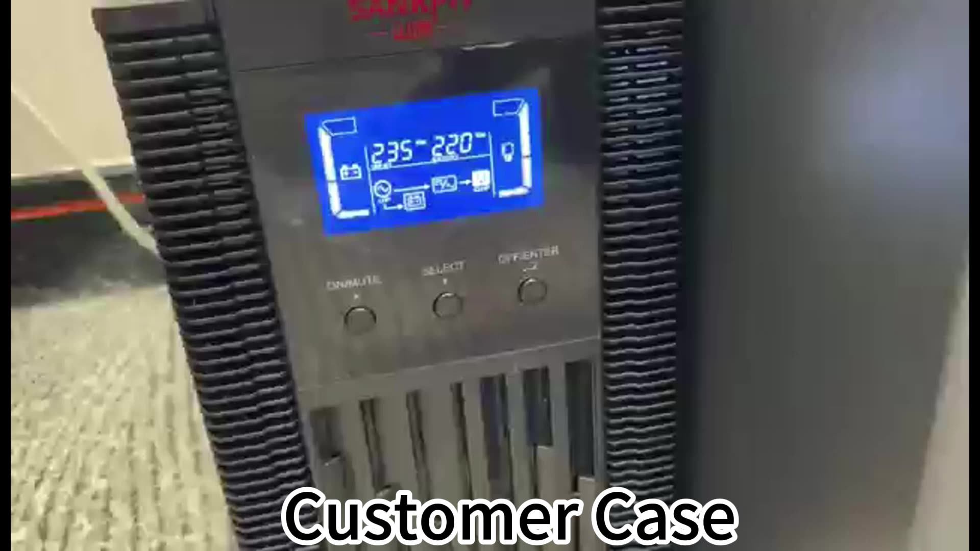 High Frequency Online Ups Factory Direct Long Backup Time Ups Single ...