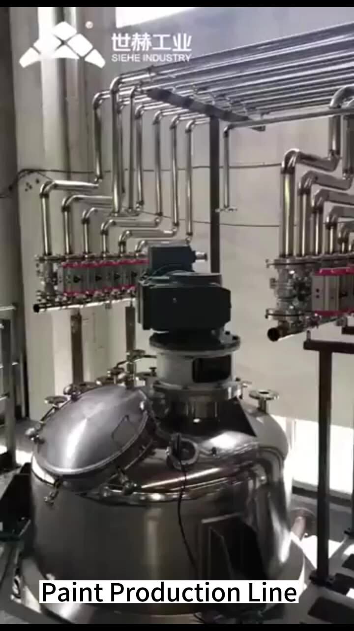 Water Based Paint Mixing Tank Paint Production Line Machine - Buy Paint Mixing Machine,Paint ...