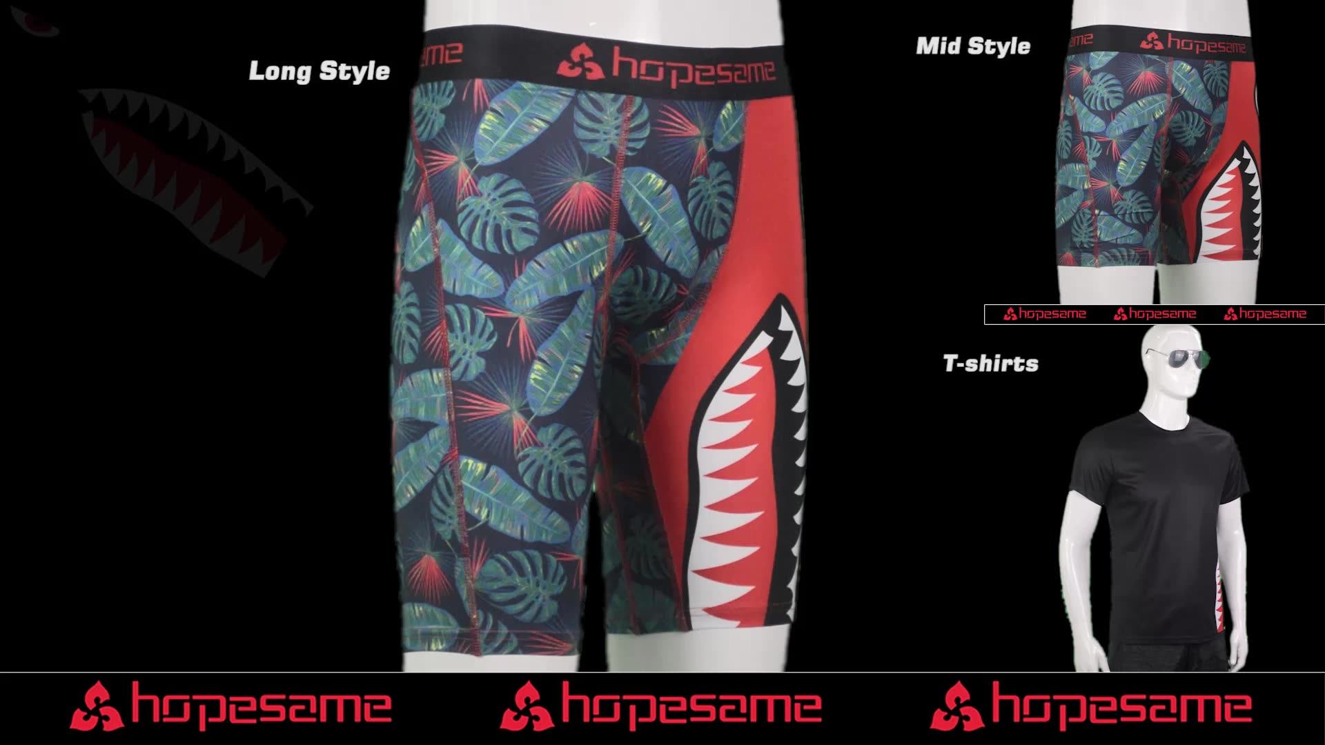 Private Label Underwear Custom Supplier Men Quality Boxer Brief Digital ...