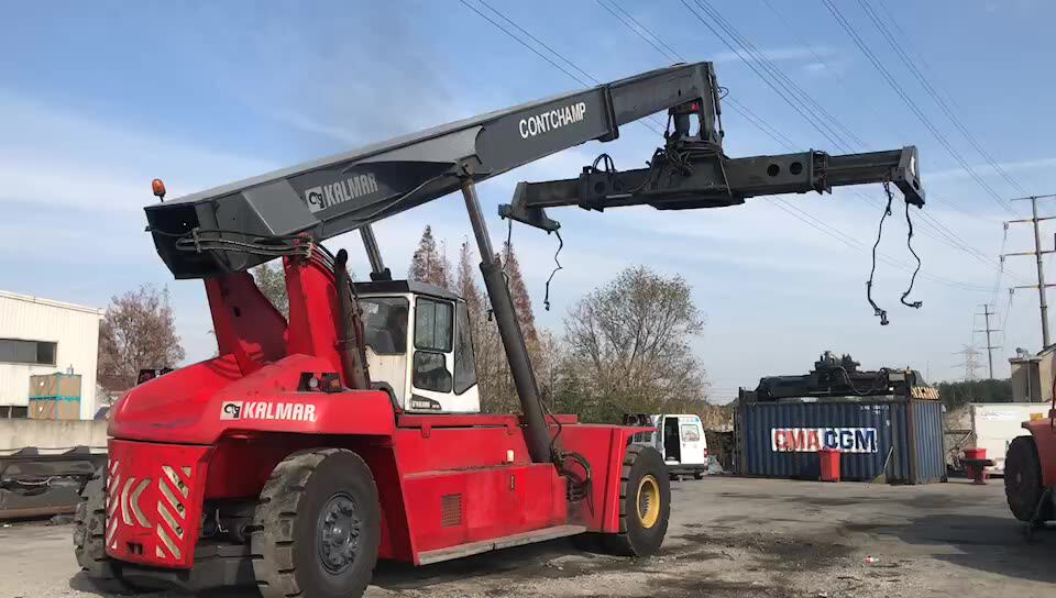 Used Kalmar 45ton Reach Stacker For Container Drf450 - Buy Used Kalmar ...