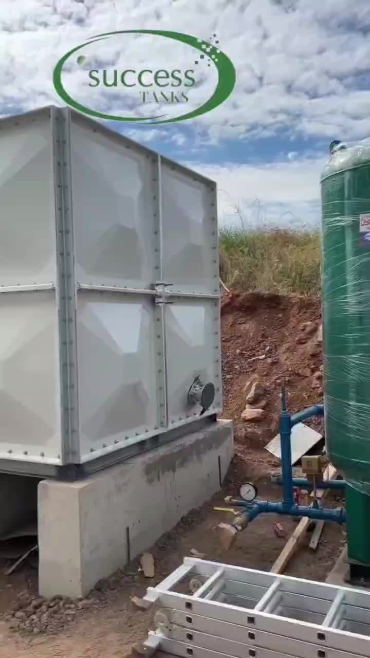 High Quality Collapsible Rectangular Excellent Grp Frp Plastic Storage ...