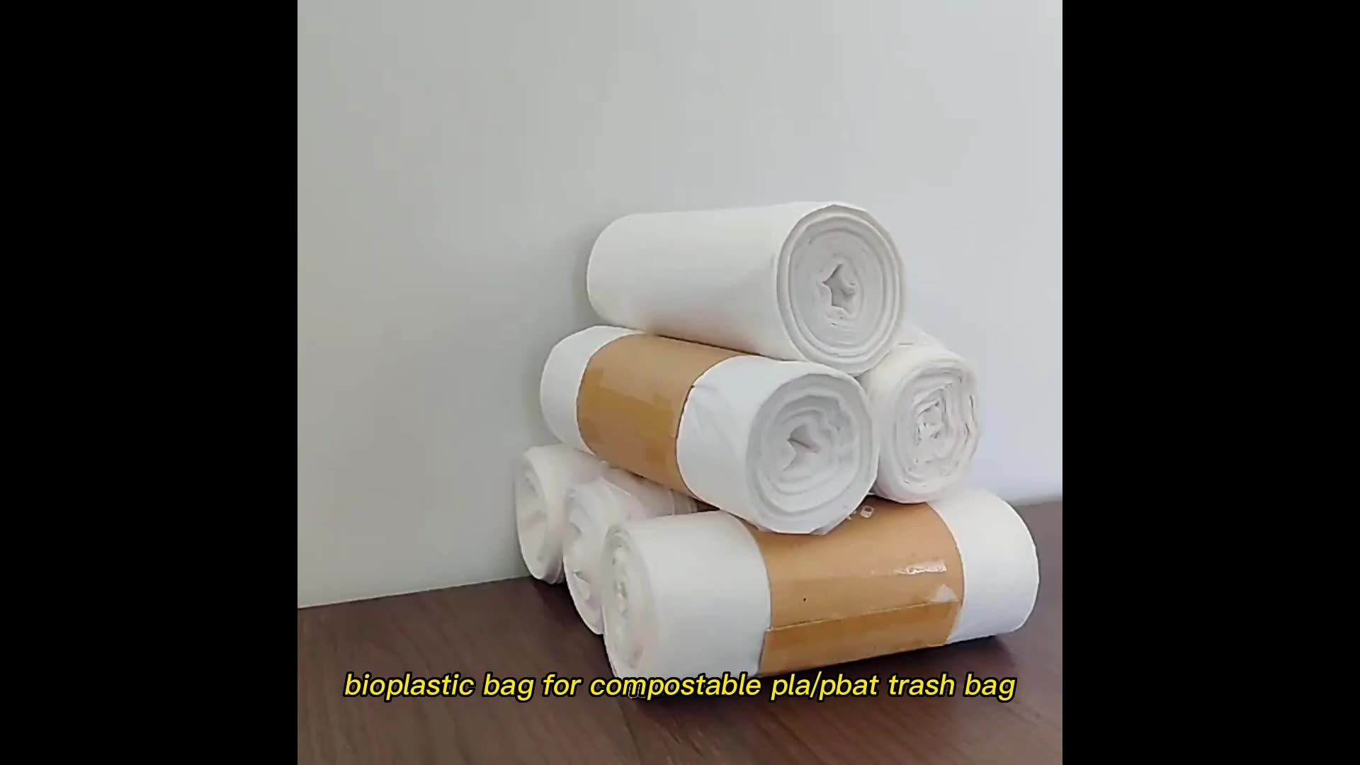 Cornstarch Made 100% Biodegradable Compostable Plastic Trash Garbage ...